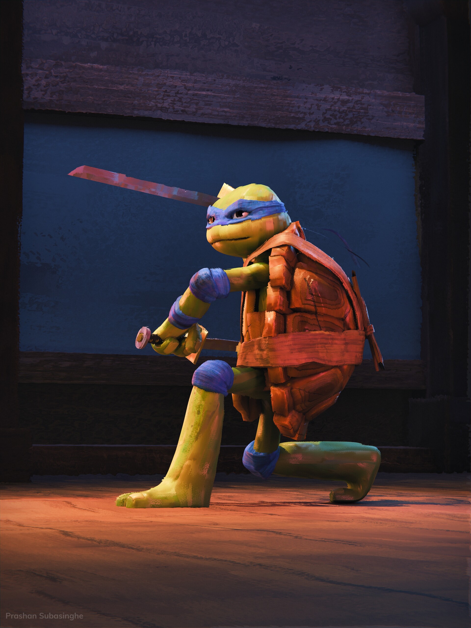 3D artist Prashan Subasinghe - Leo Nardo