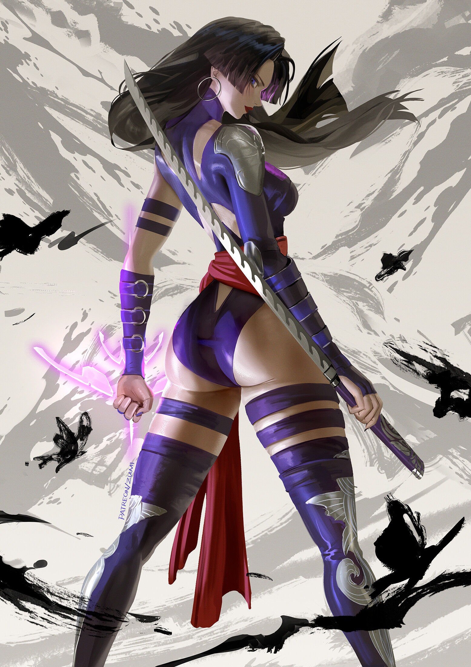 Zumi Draws - Psylocke