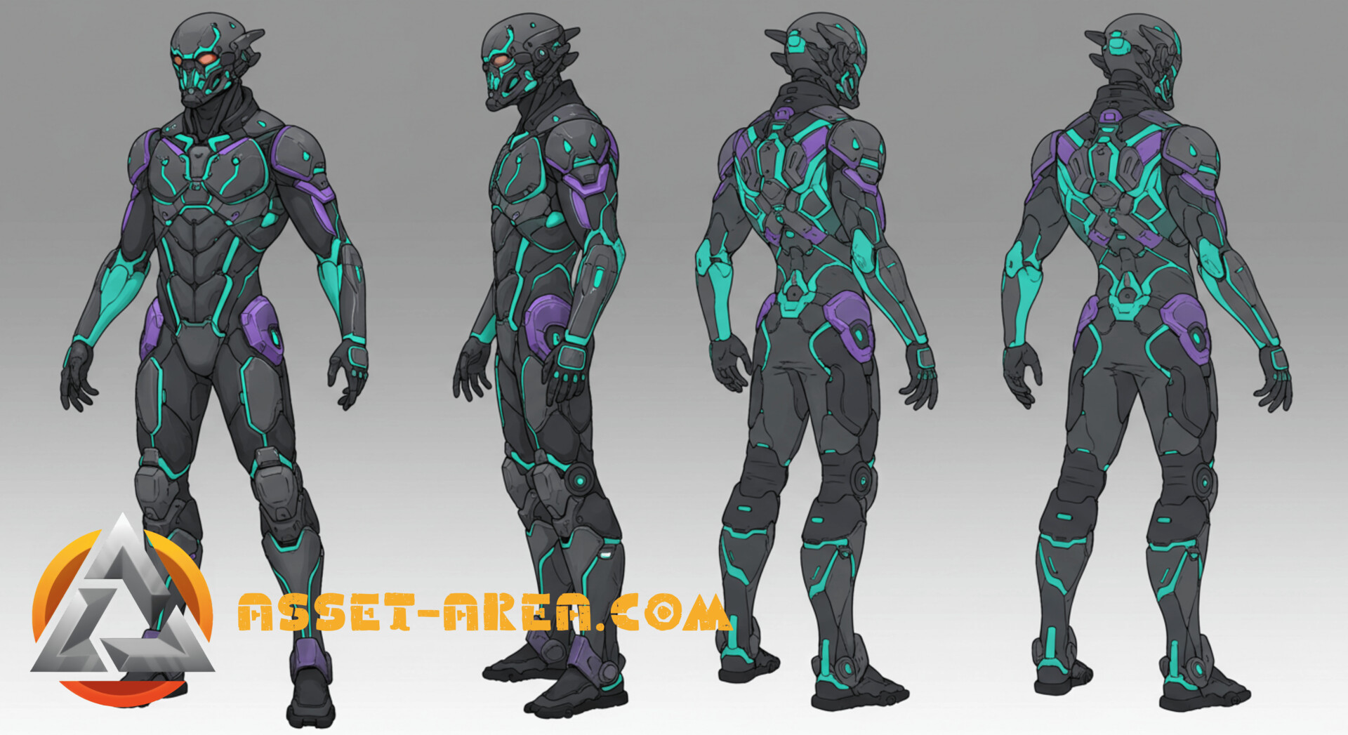 ArtStation - Anime Stylized Enemy Hero Character Design