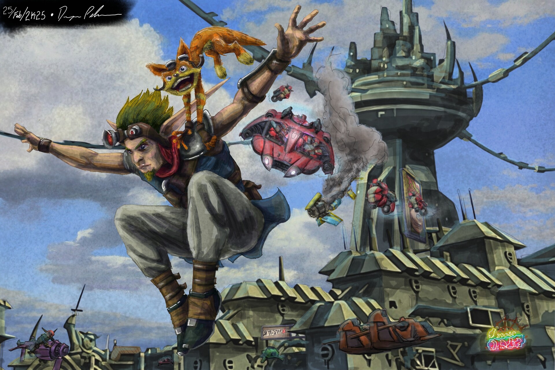 ArtStation - Jak and Daxter - Fan art