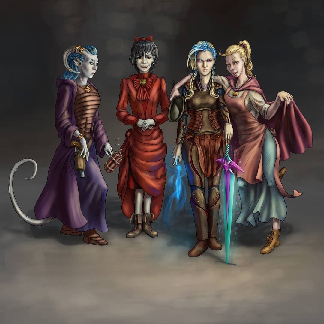 ArtStation - DND character CONCEPT art