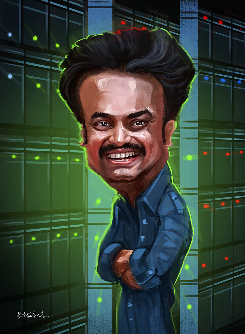 ArtStation - A. L. Vijay Indian film director and screenwriter,caricature