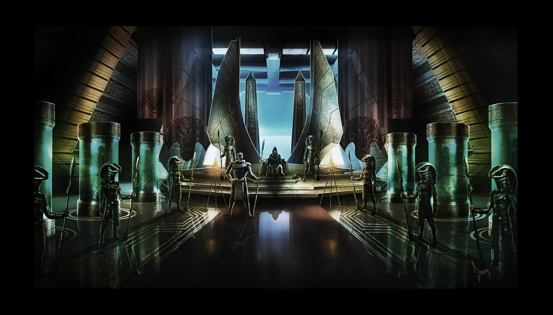 ArtStation - Stargate SG-1 Unleashed Banner artwork