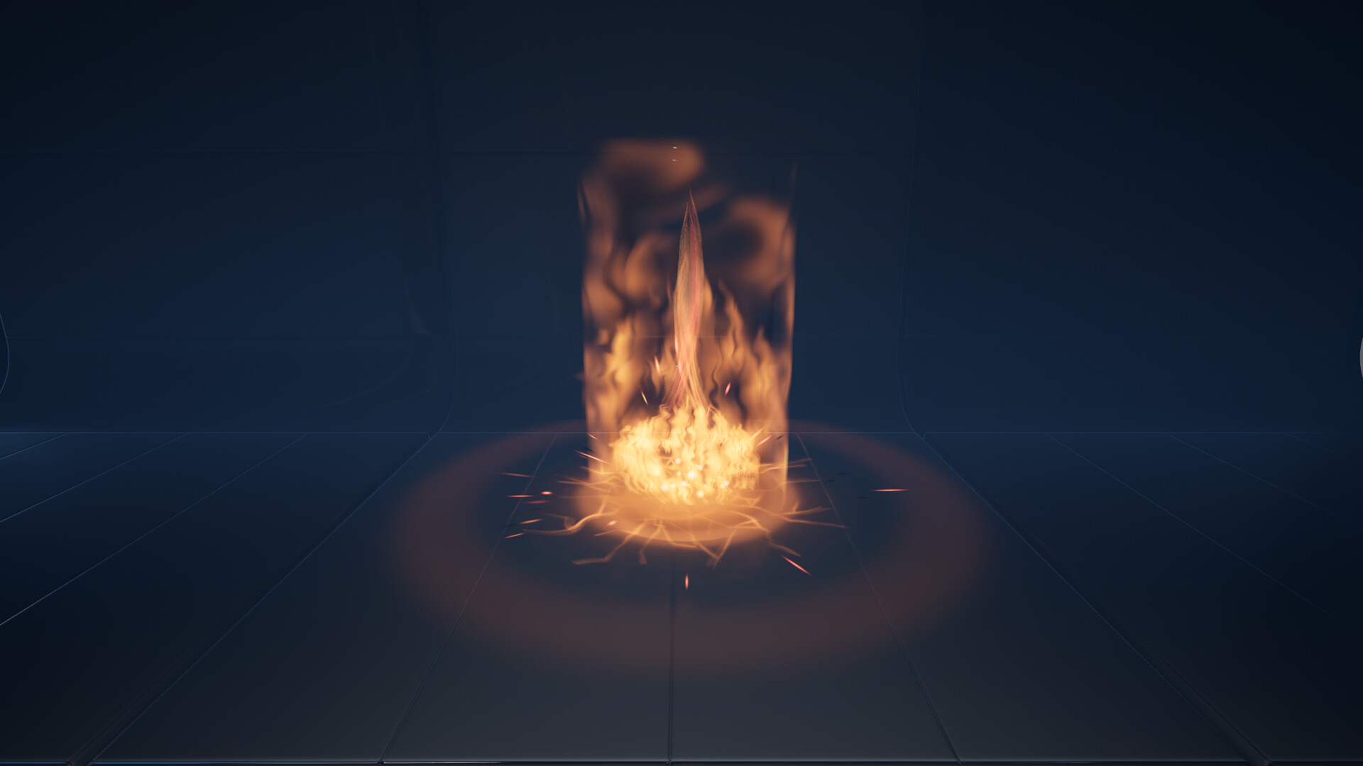 Marika Pouliot - Fire, Lightning & Healing AoE - UE5 - VFX