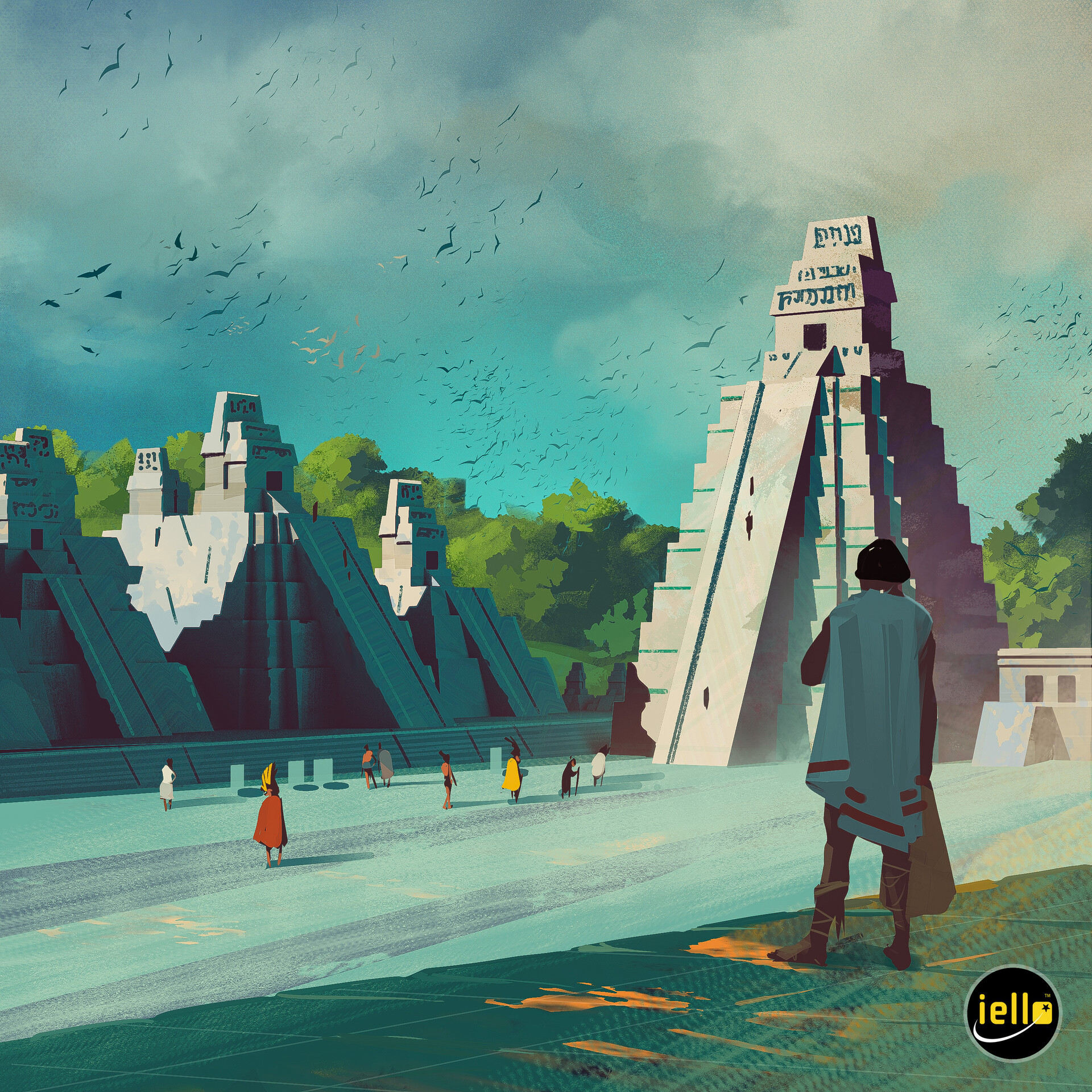ArtStation - Tikal pyramid