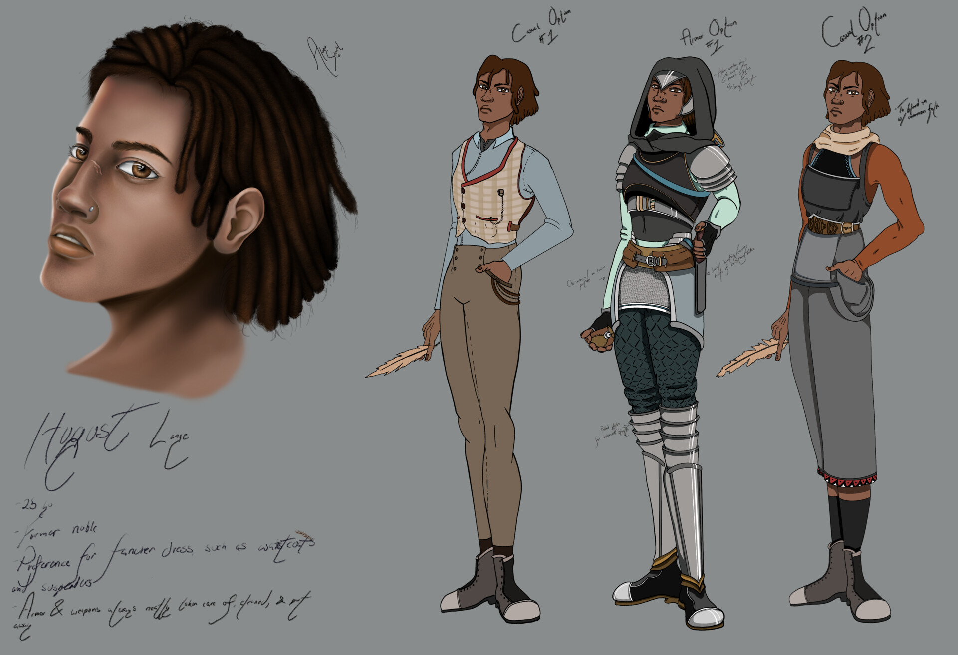 ArtStation - August Concept Sheet