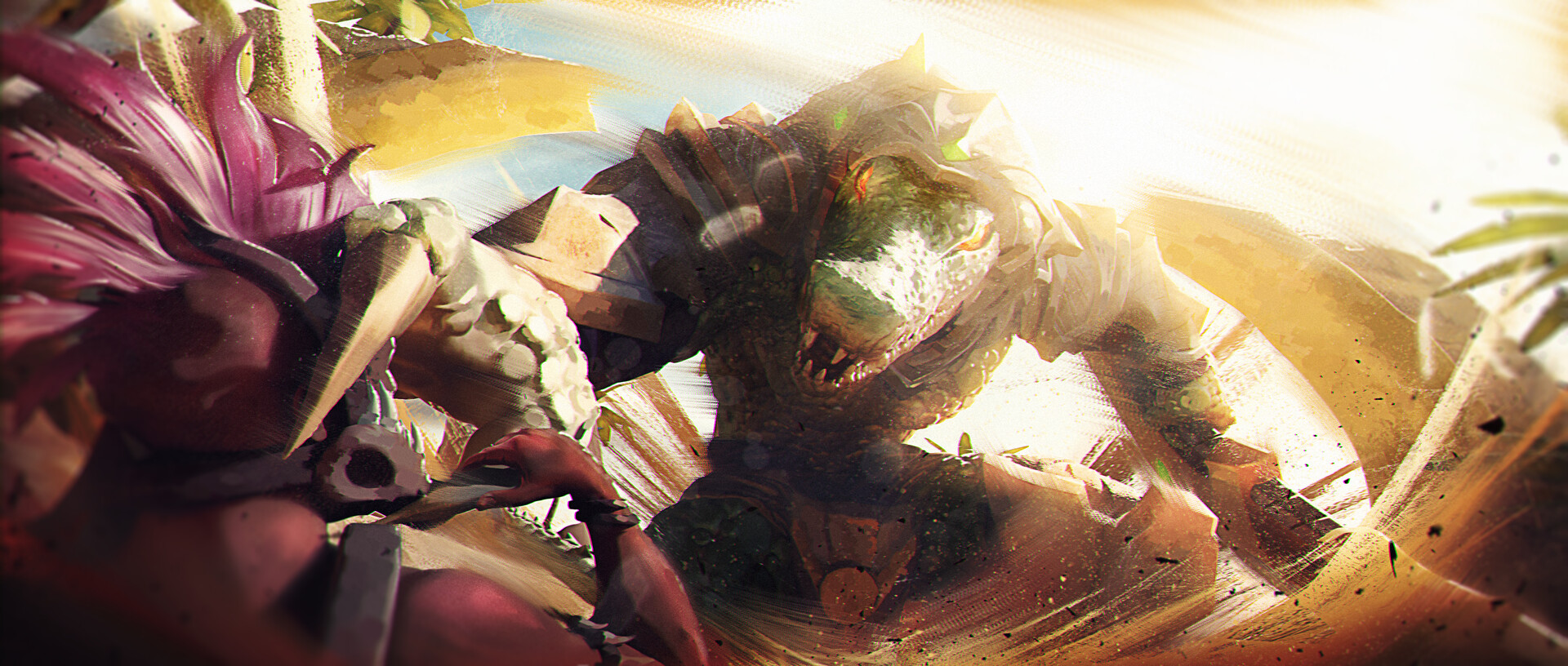 ArtStation - Renekton The Sand Eater League of Legends Fanart