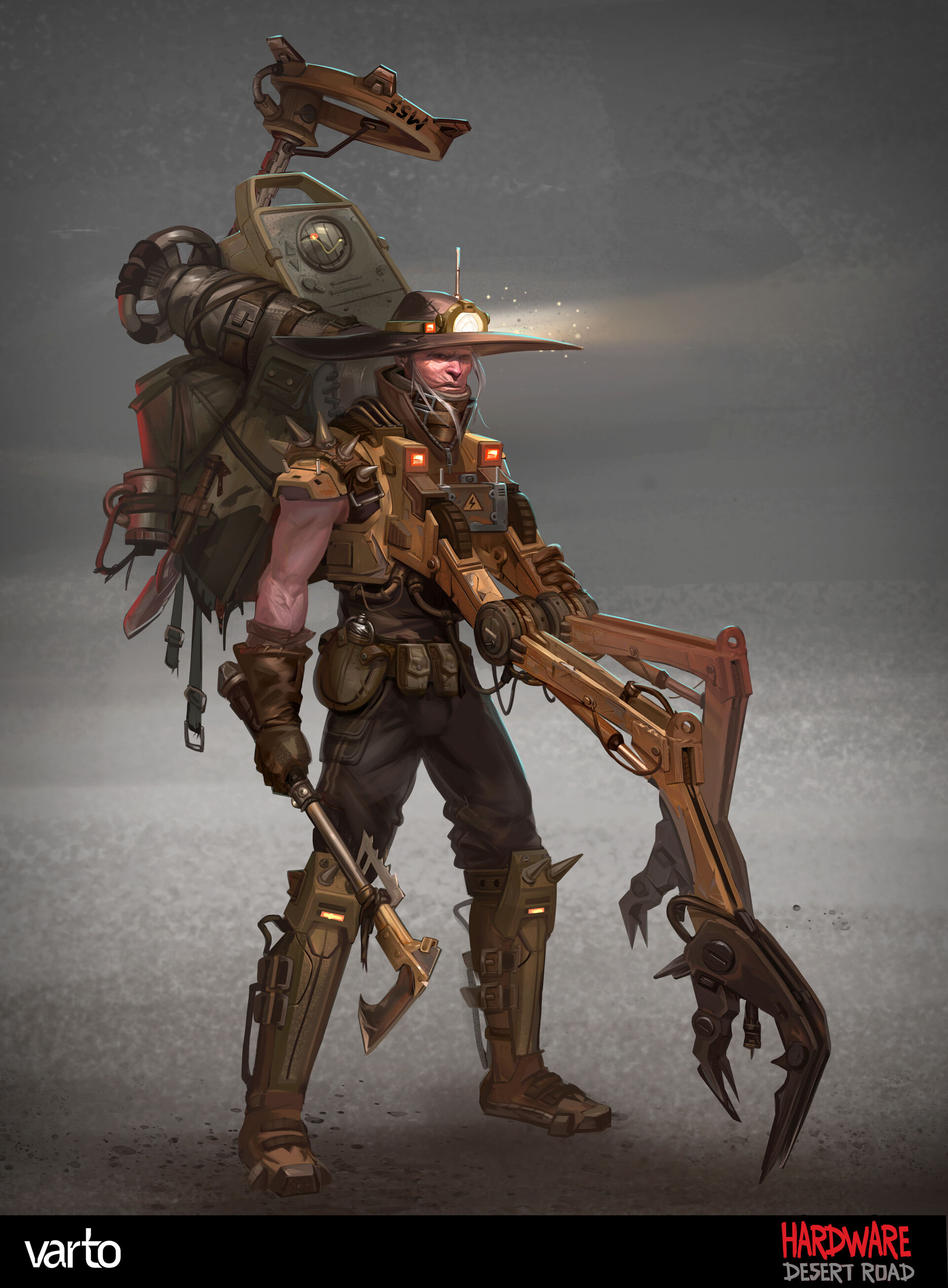 ArtStation - Hardware desert road concept