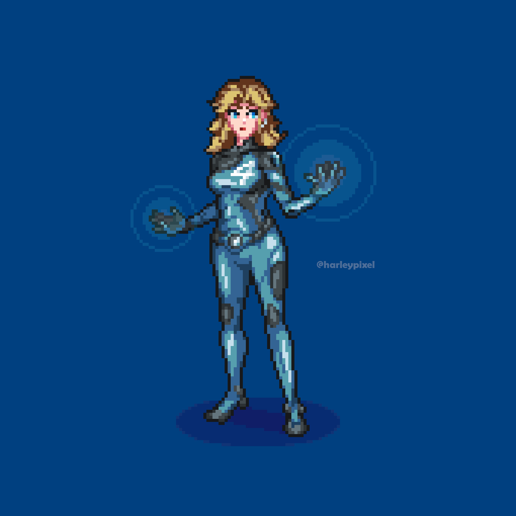 Harley Pixel - Invisible Woman (Marvel Rivals)