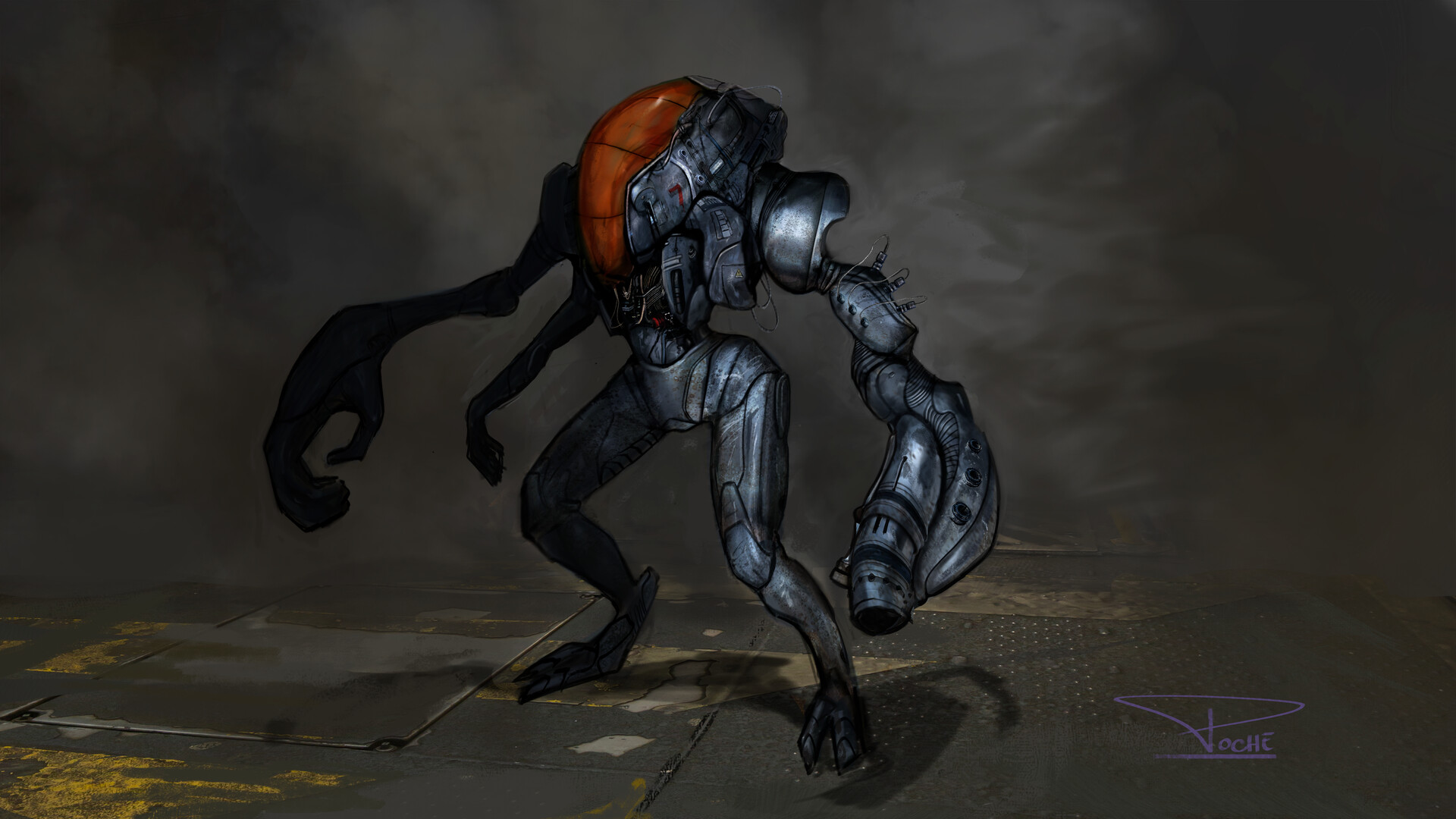 ArtStation - Mecha Number 7