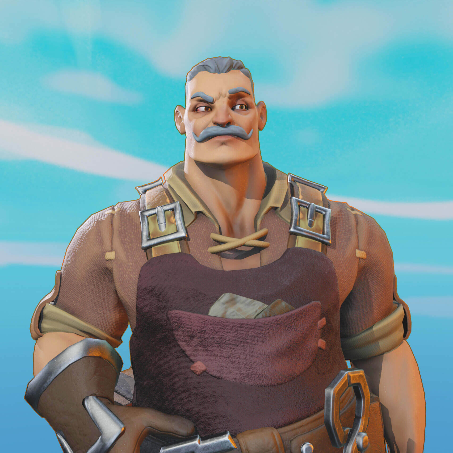 ArtStation - Stylized blacksmith character