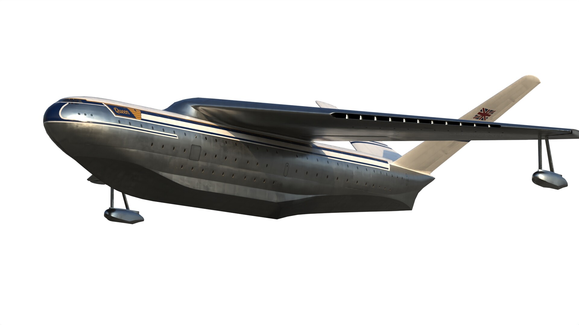 Tim Samedov - Saunders-Roe Queen Flying boat airliner