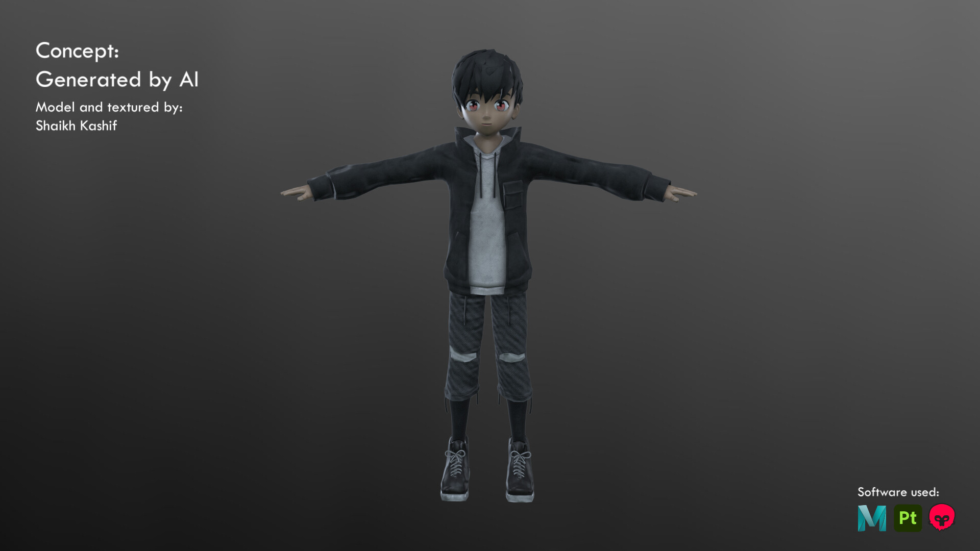 ArtStation - Anime Boy