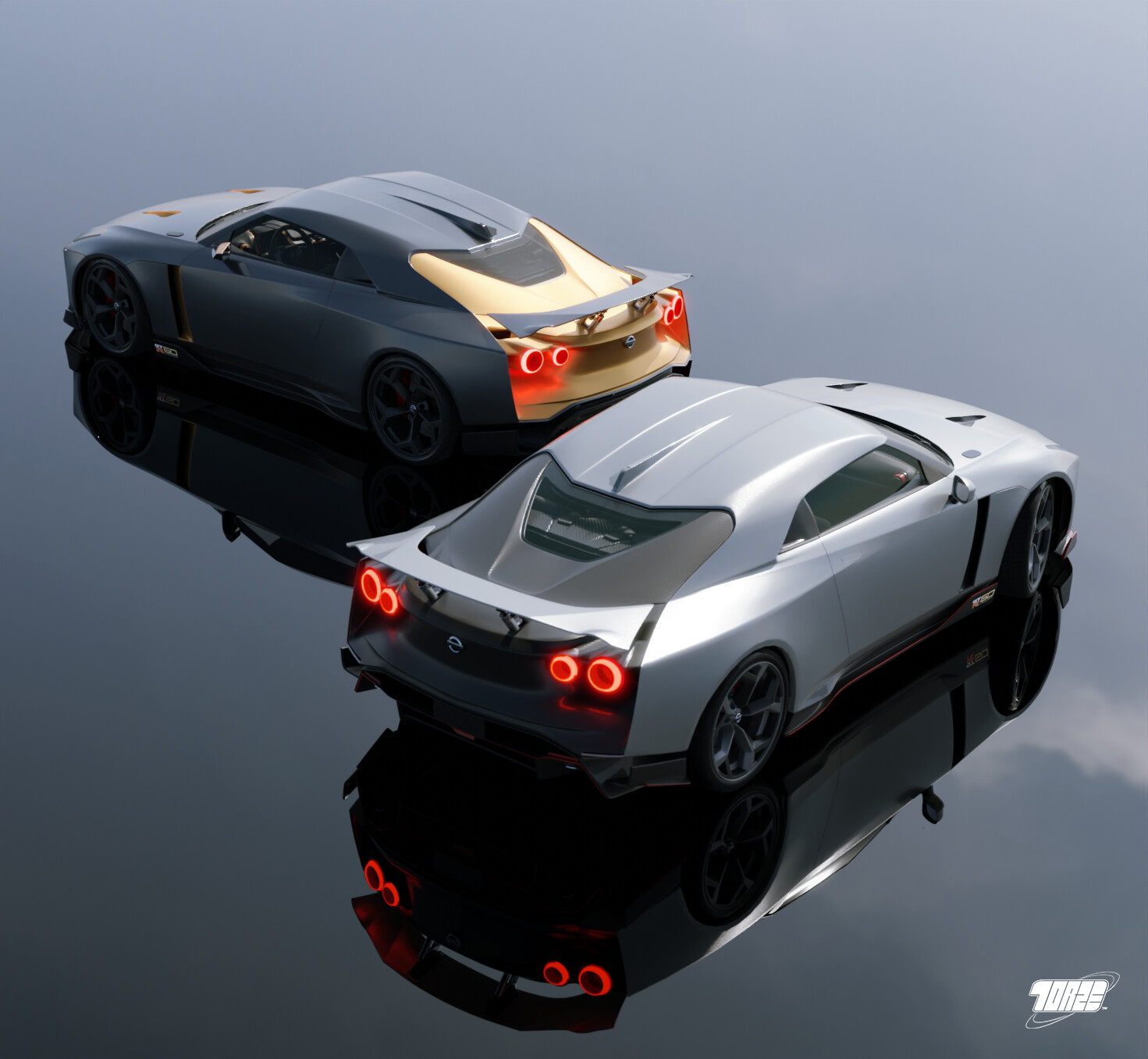 ArtStation - Nissan R50 GTR Italdesign
