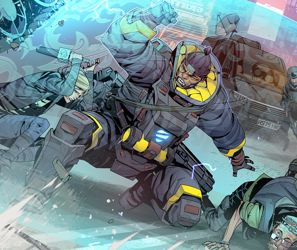 ArtStation - Promo art of one of the characters from SquadBlast by ...