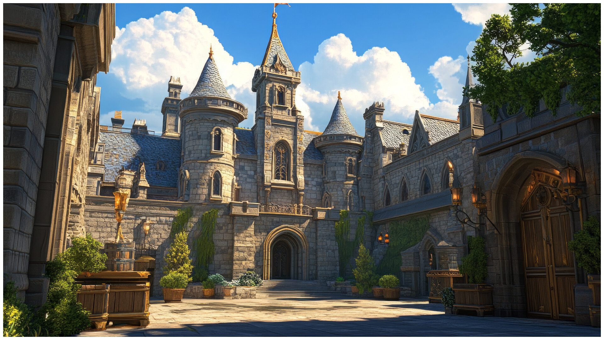 Isabelle ¥¥ - 500 FANTASY WORLD CONCEPT ART