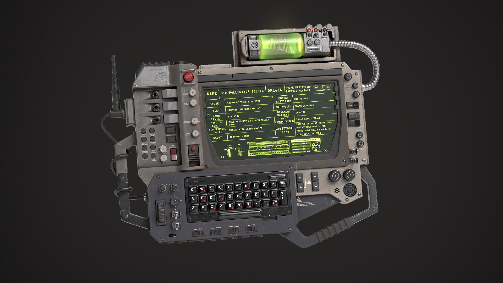 ArtStation - Biologic Field Tester