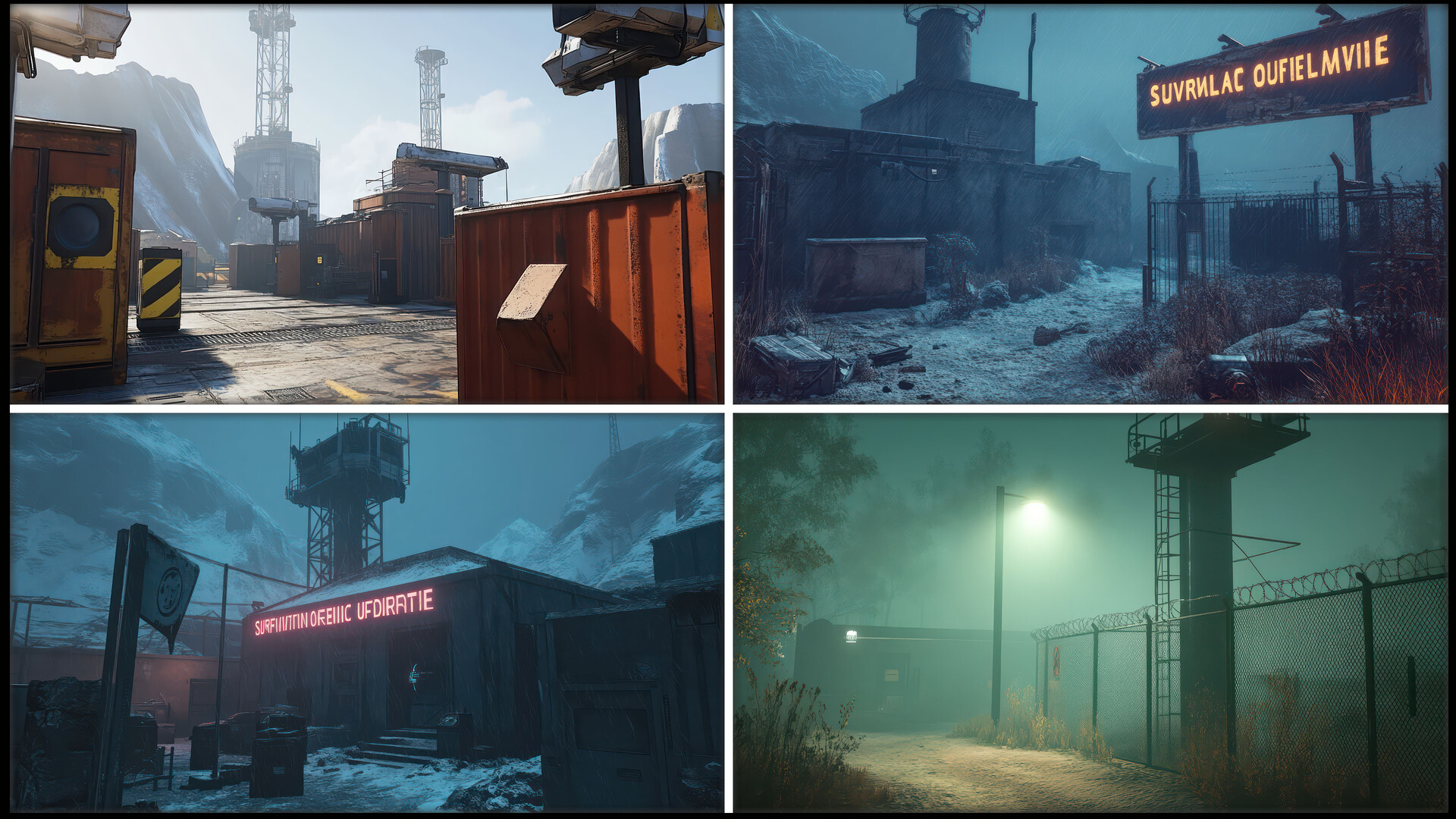 Ferial Concept - 🔹280 Military Outpost - Environment Concept Reference ...