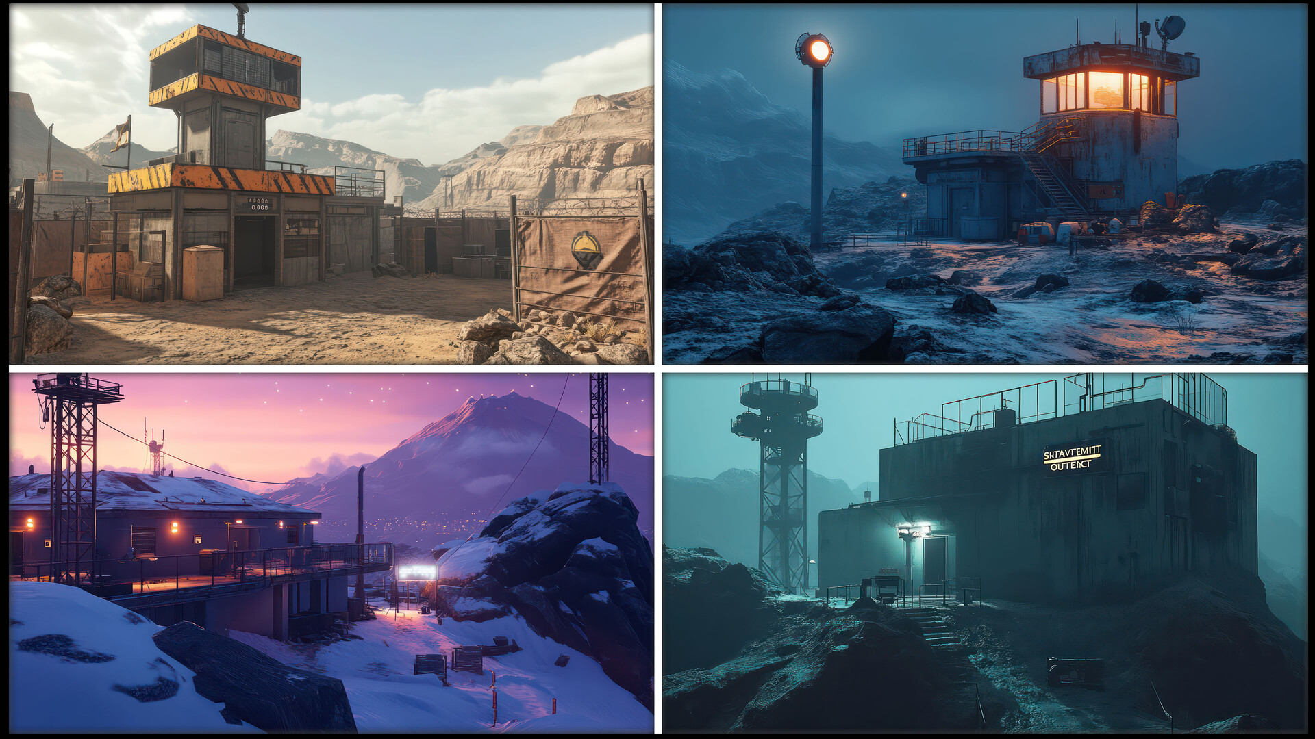 Ferial Concept - 🔹280 Military Outpost - Environment Concept Reference ...