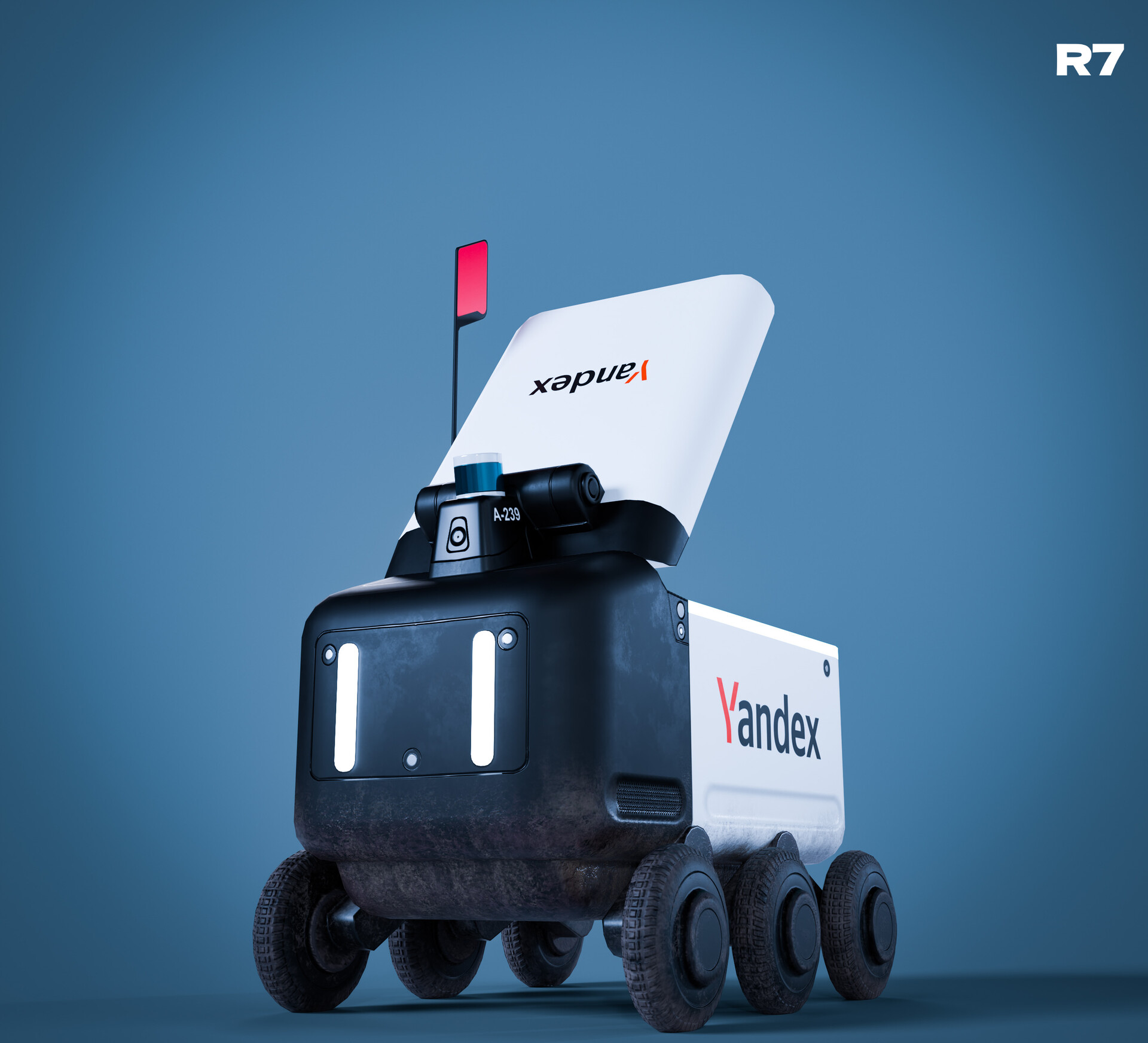 ArtStation - Yandex Rover R3 (Game Ready Asset)