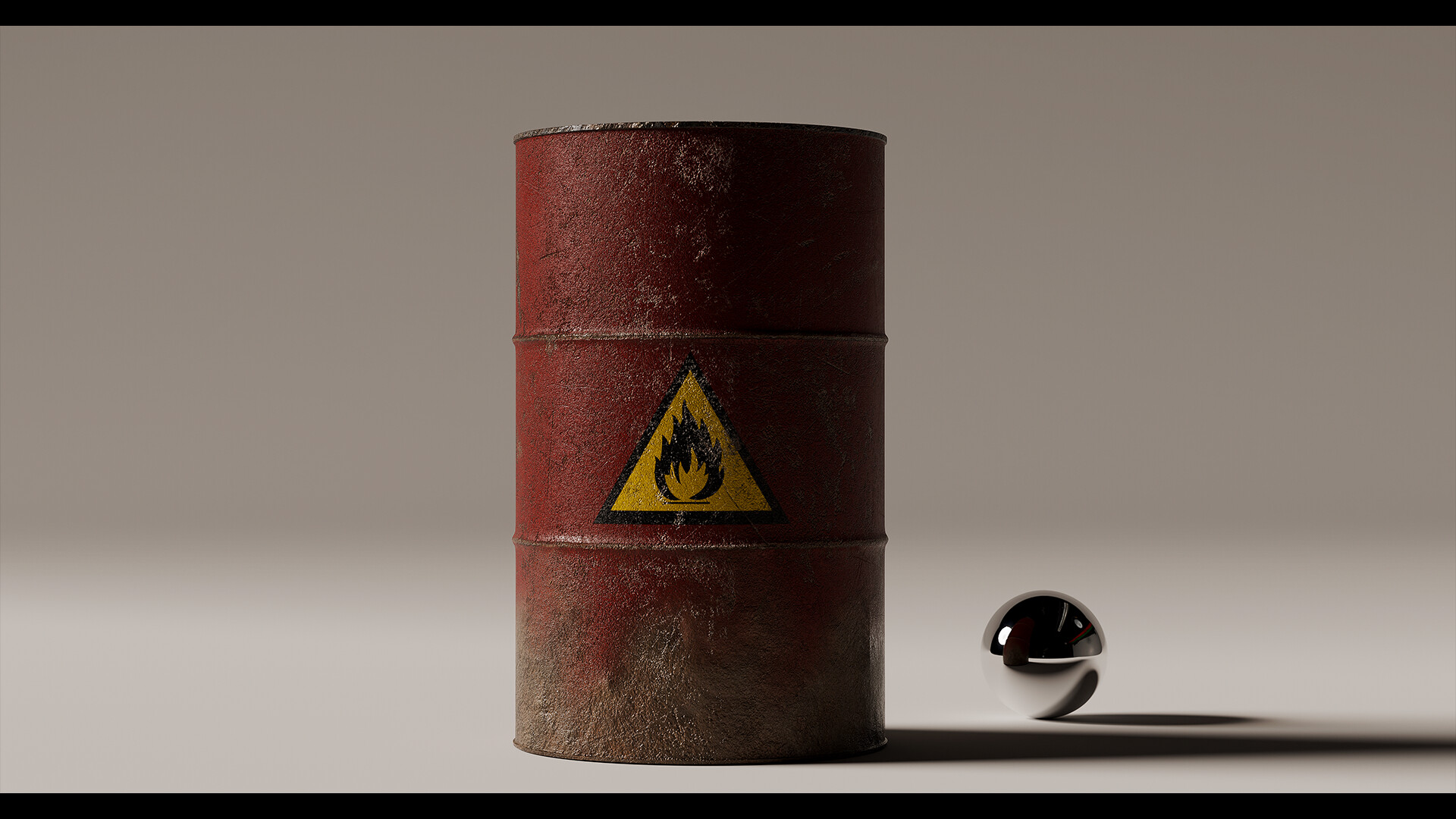 ArtStation - Flammable Barrel