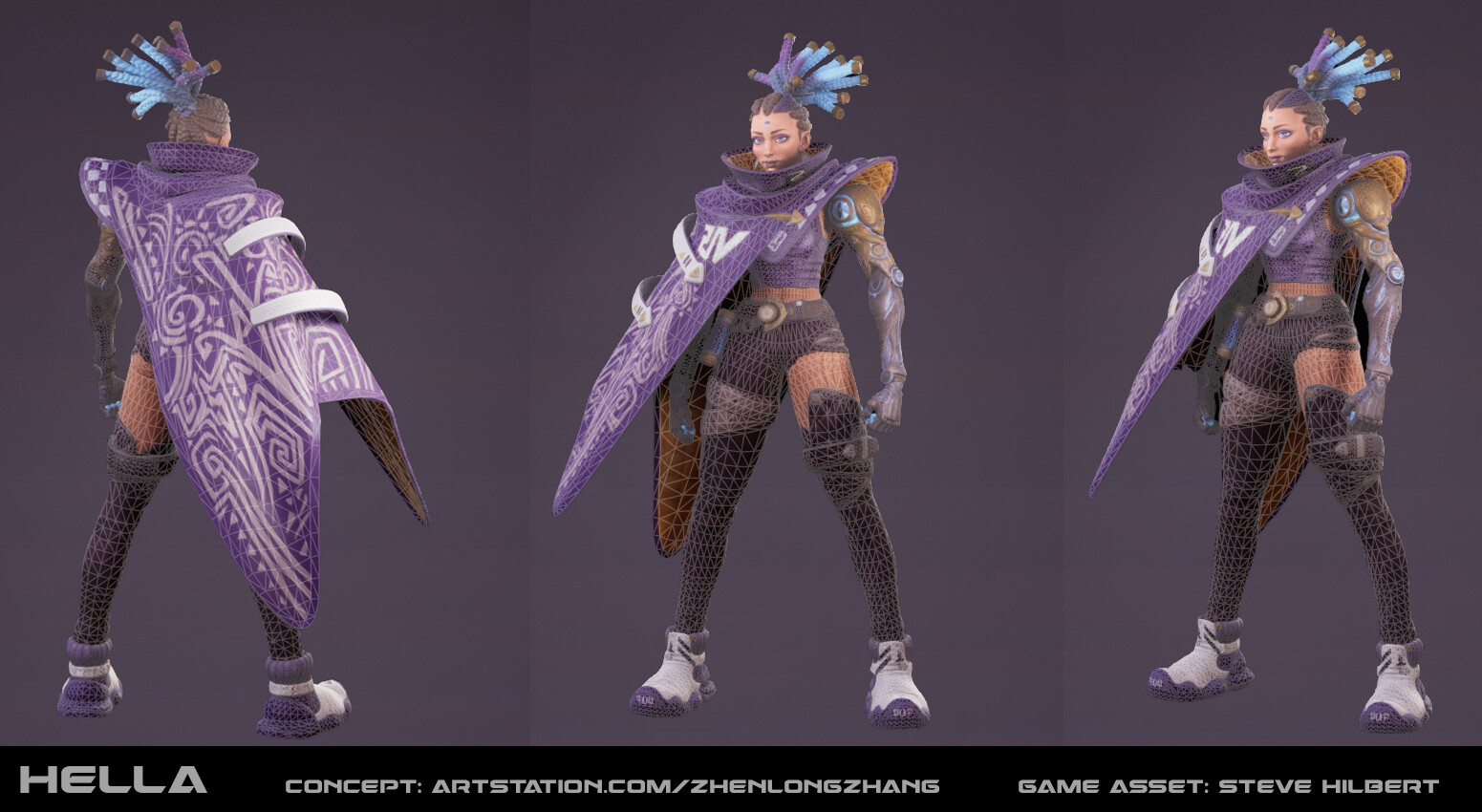 Steve Hilbert - Hella: Game Character