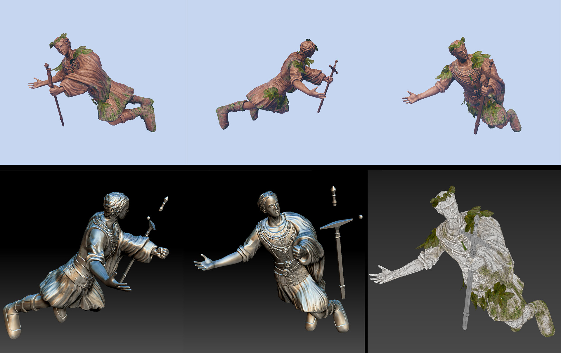 HONG SEOK CHOI - Uncharted Waters Origin - Ship FigureHead Part