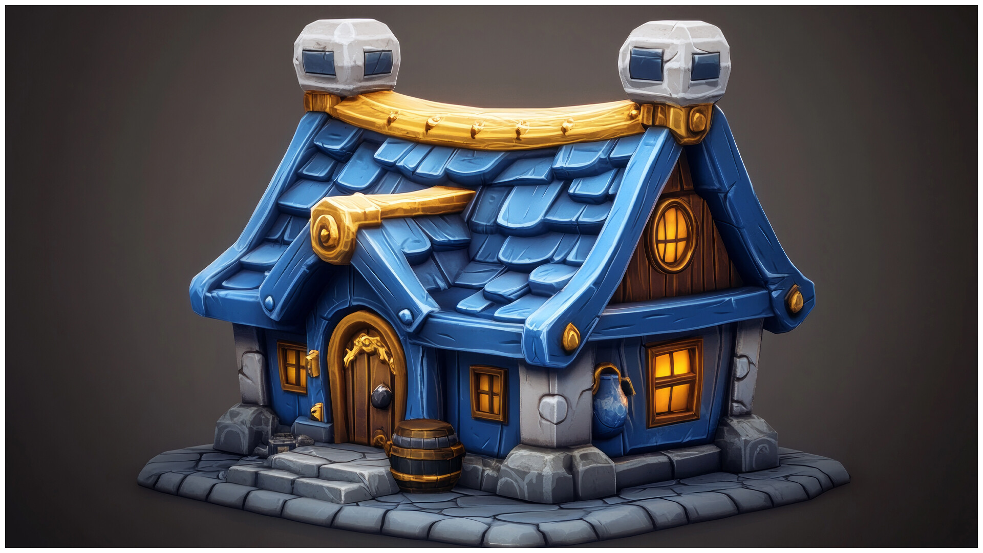 Isabelle ¥¥ - 600 STYLIZED & FANTASY MEDIEVAL HUT