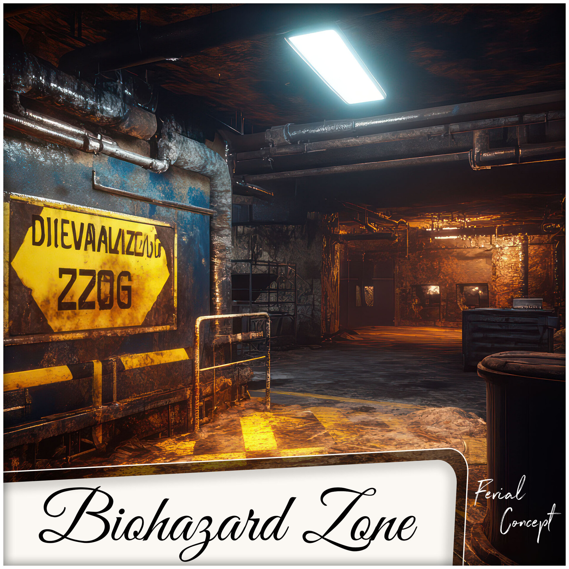 ArtStation - 🔹220 Biohazard Zone - Environment Concept Reference Image ...