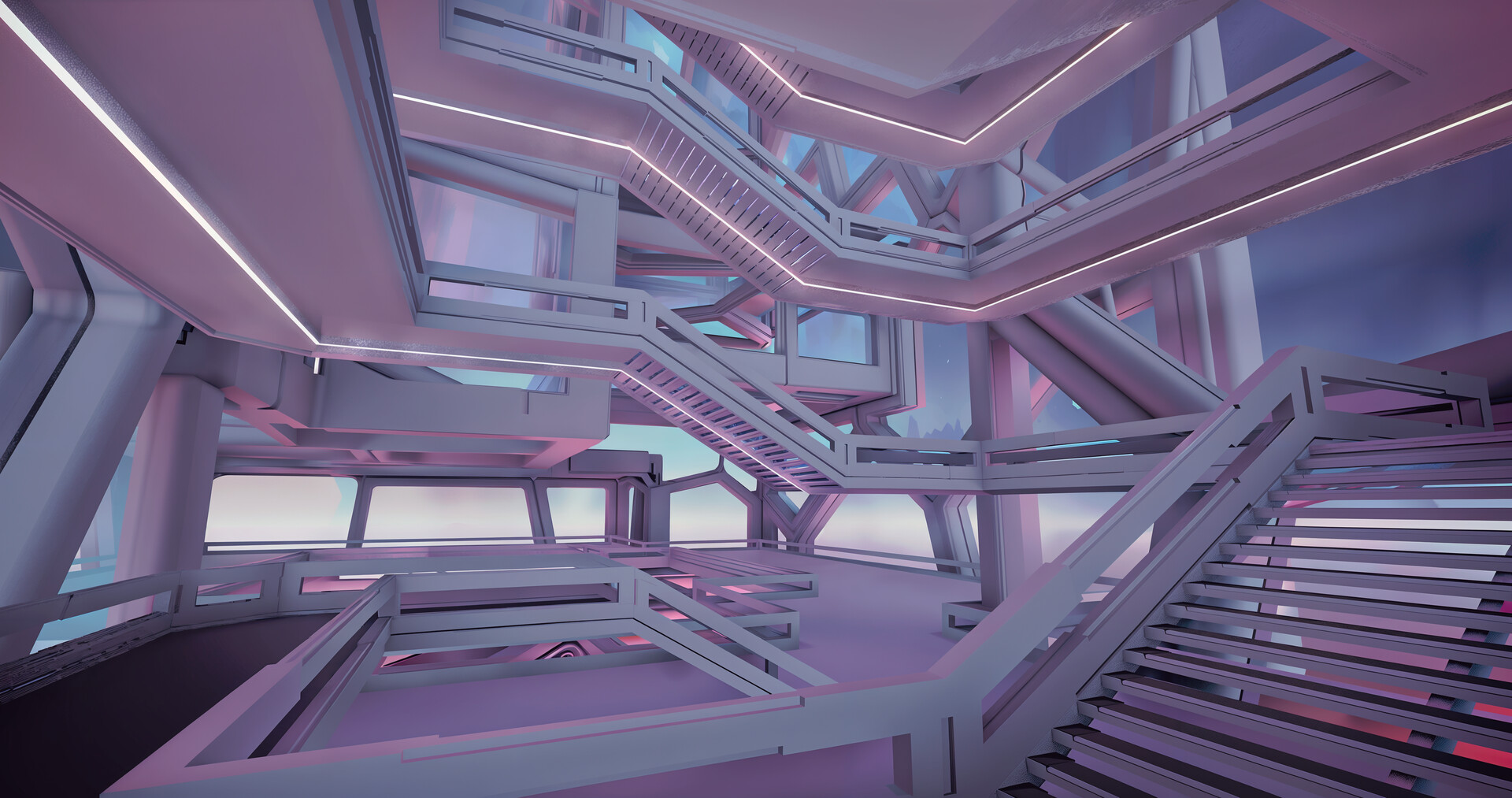 ArtStation - Procedurally Generated Architectural Structure