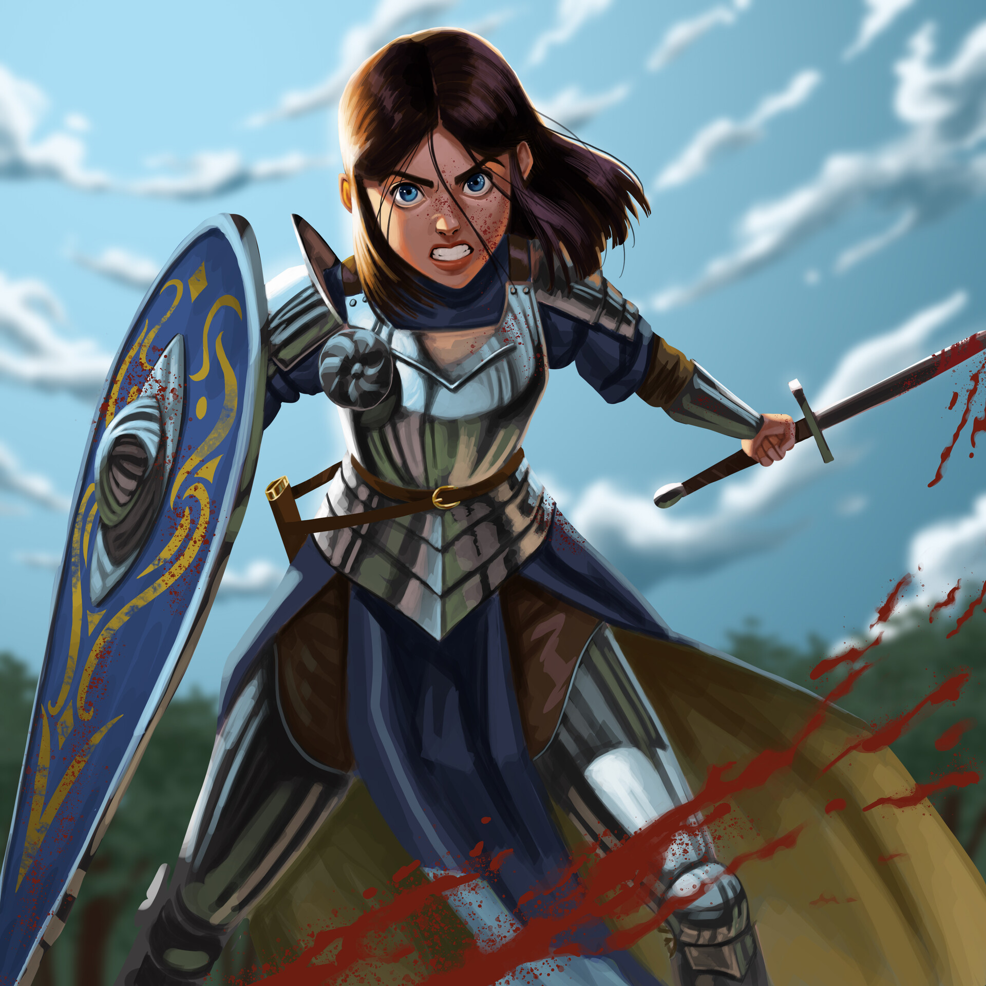 ArtStation - Go Down Swinging