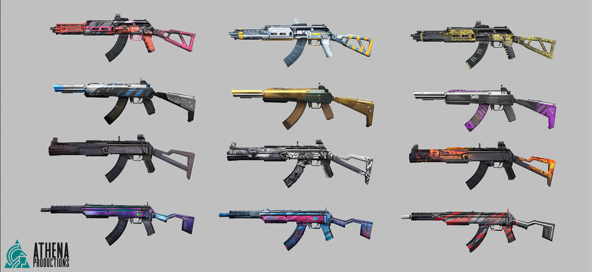 Athena Productions - Weapon Assortment