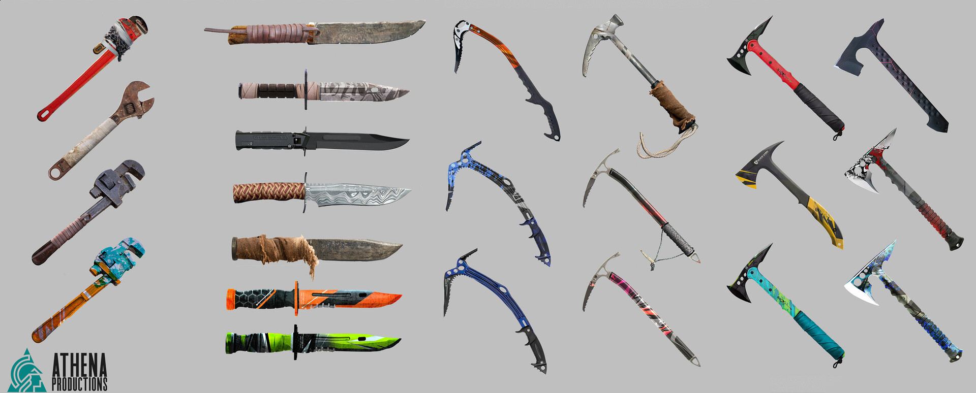 Athena Productions - Weapon Assortment