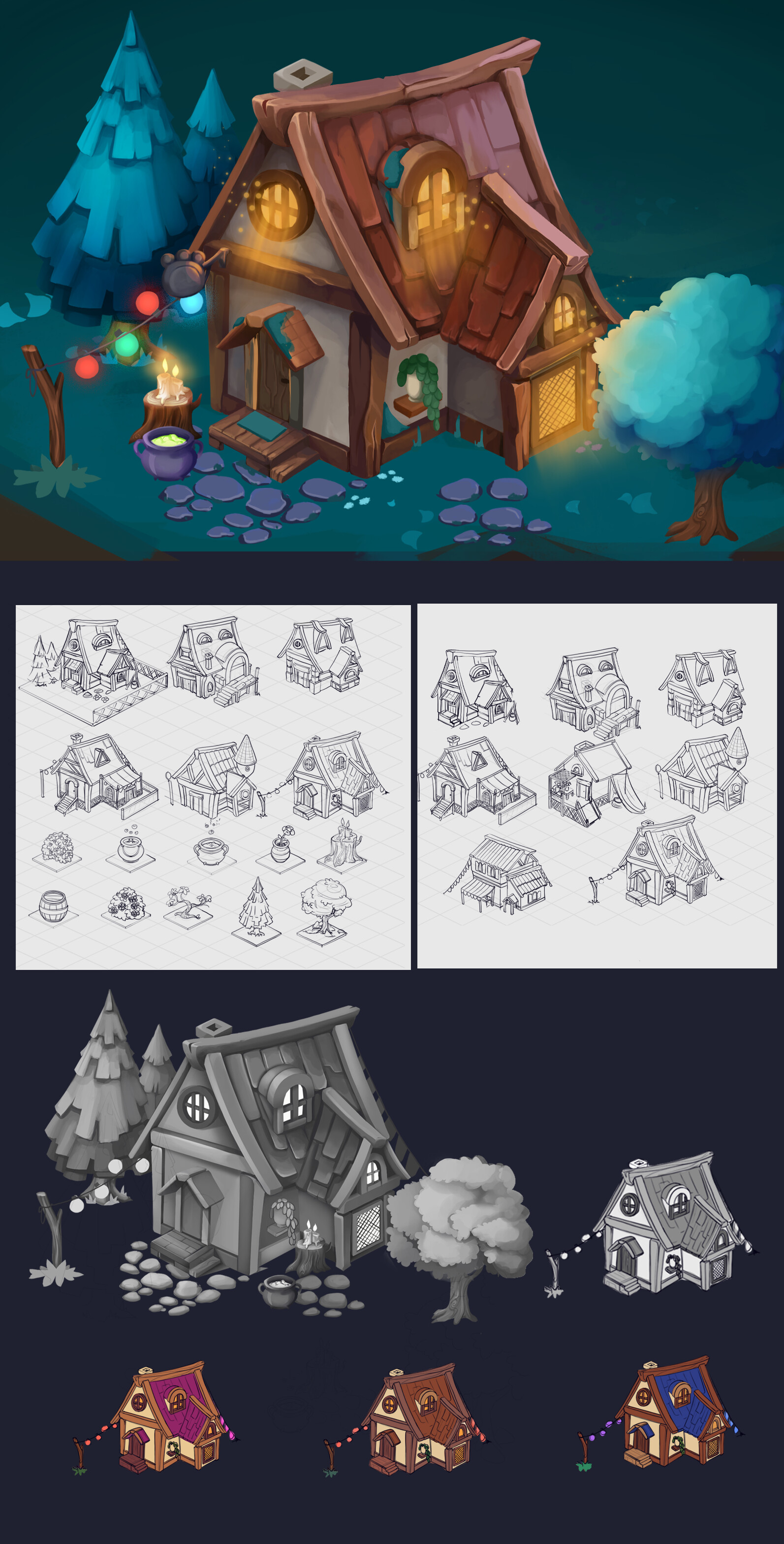 ArtStation - Magic Paws (mobile game concept)