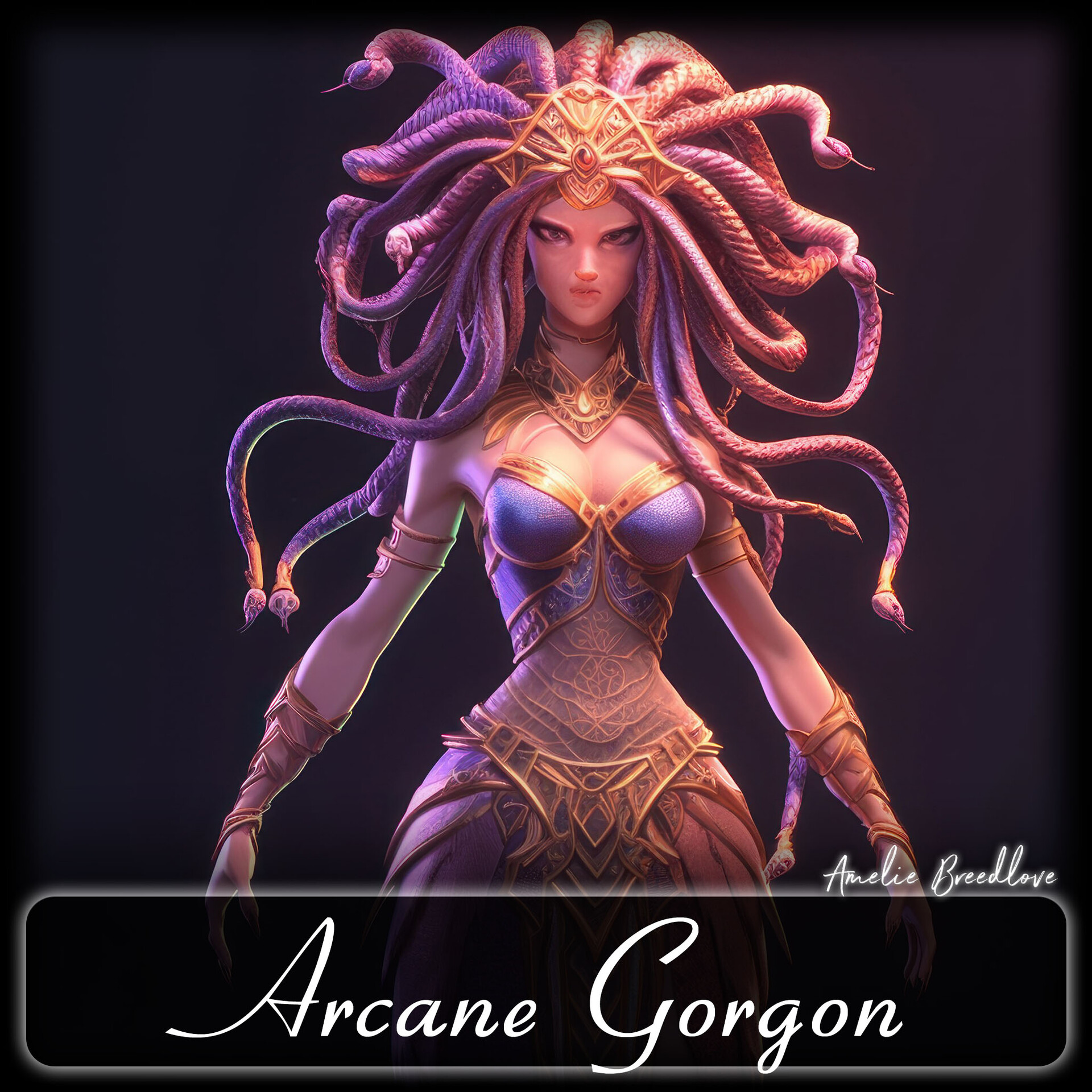 ArtStation - 200 Arcane Gorgon Reference Pack | 4K | v.9