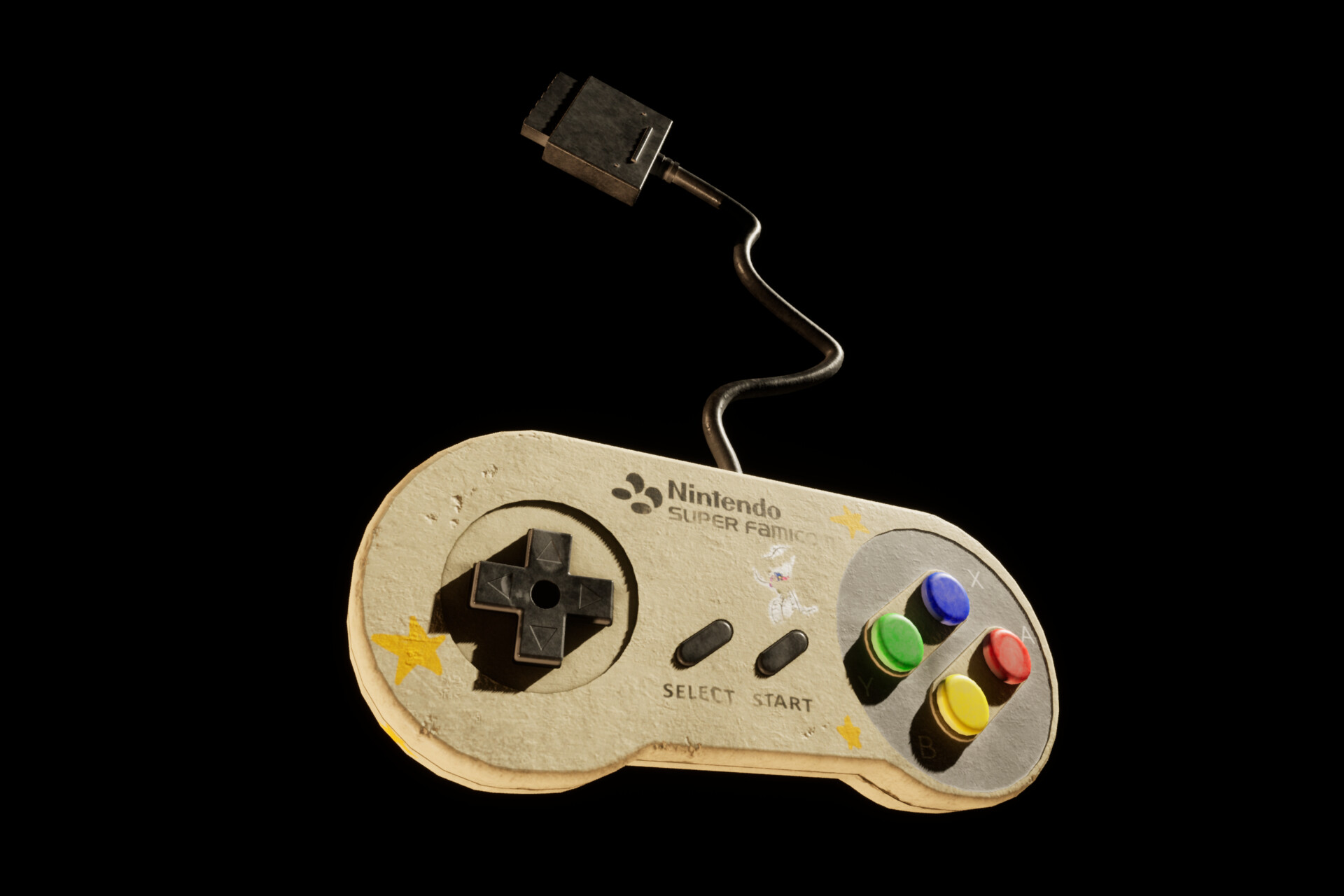 ArtStation - Nintendo Controller