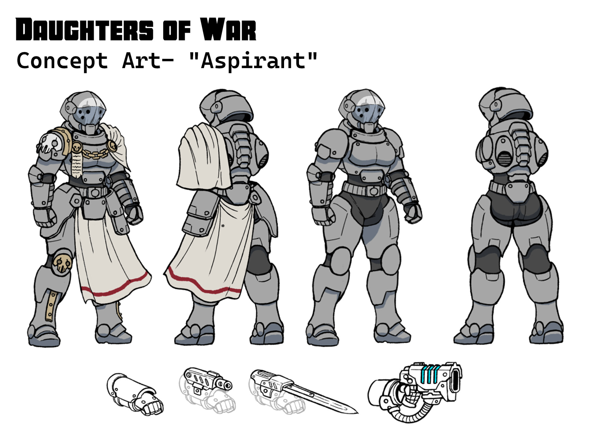 Benjamin Del Rio - Daughters of War Concept Art