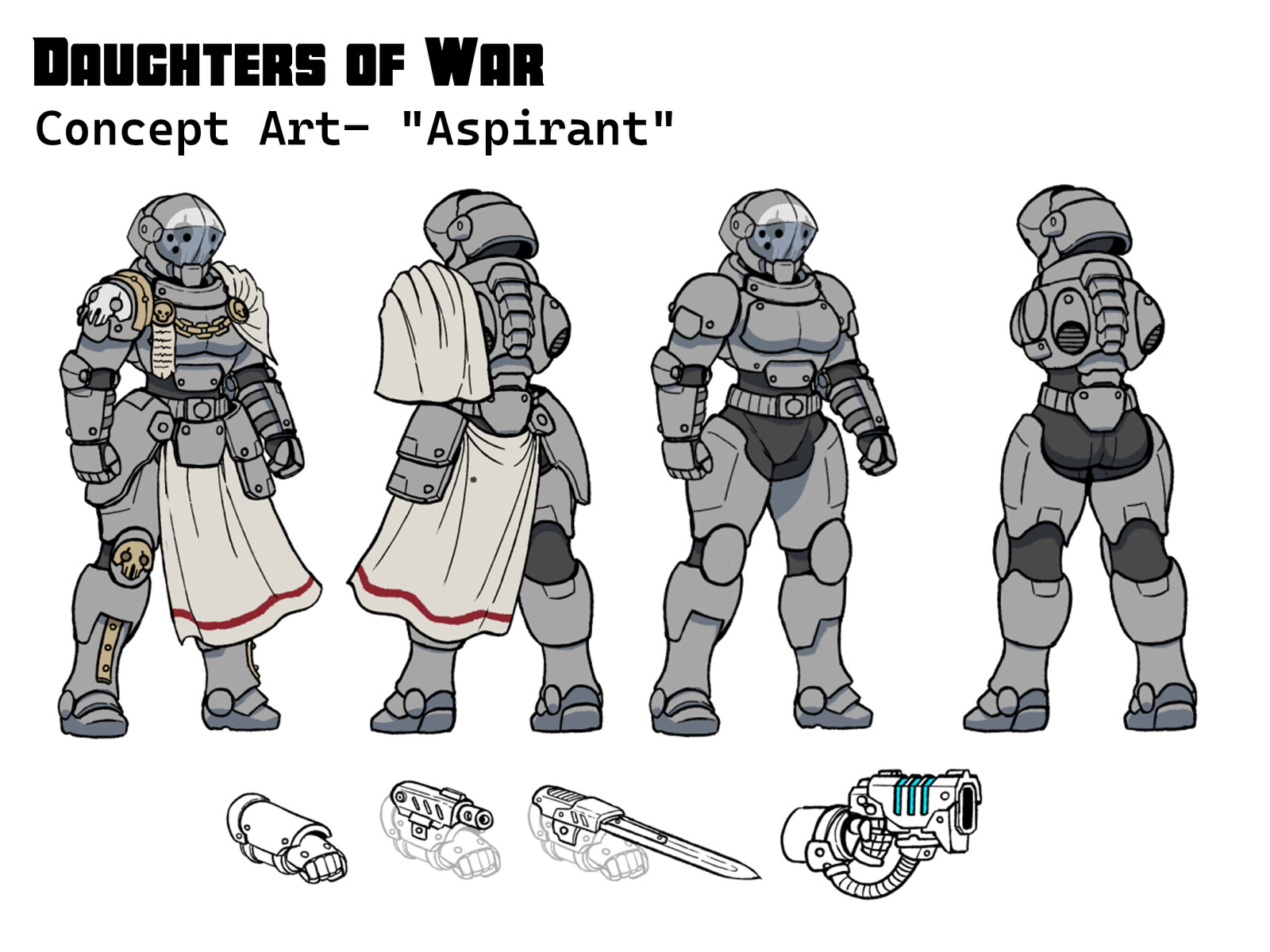Benjamin Del Rio - Daughters of War Concept Art