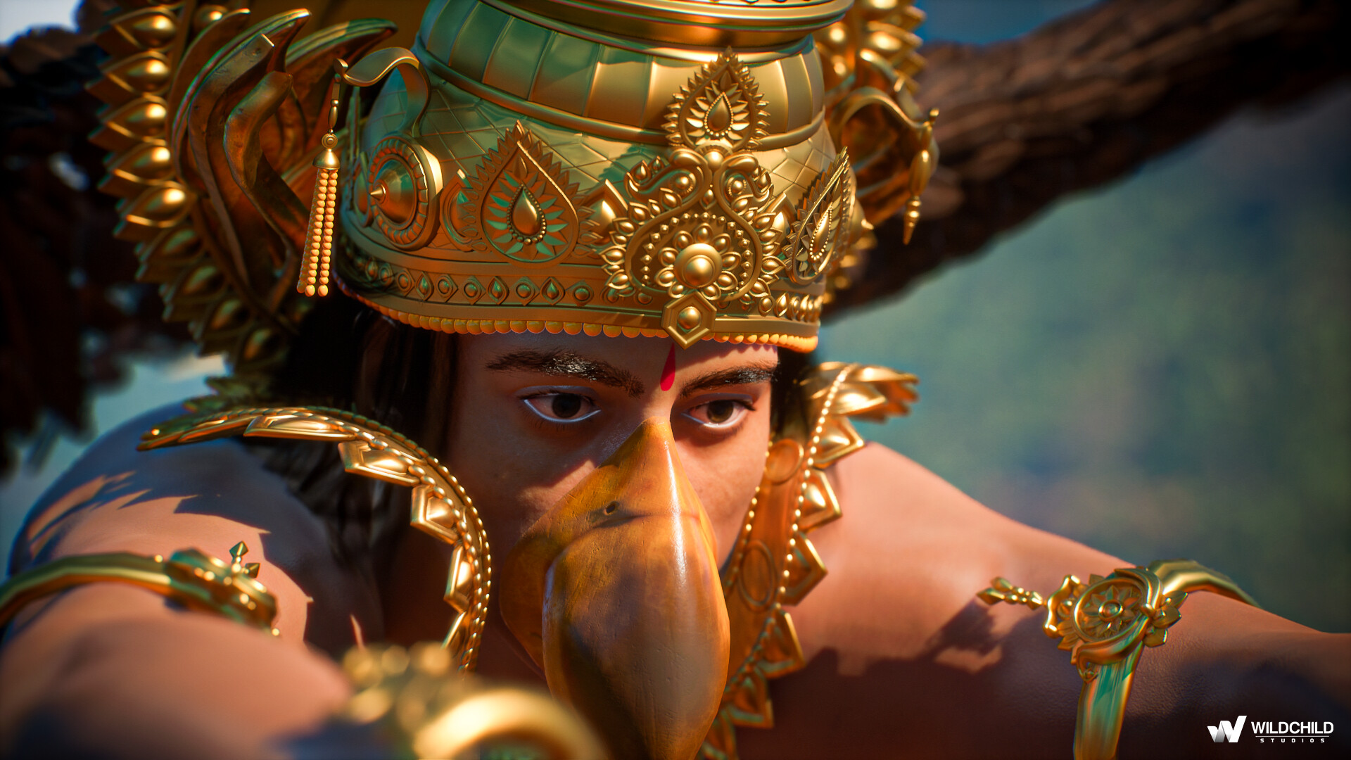 ArtStation - Garuda – The Divine Eagle from Samudra Manthan