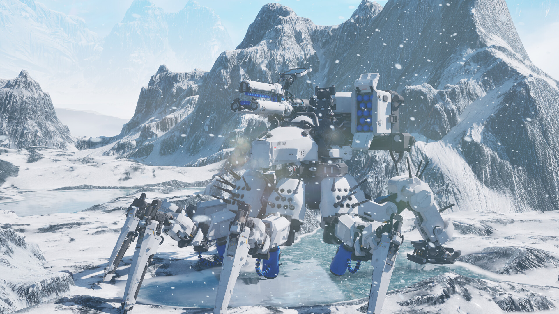 ArtStation - Spider Mecha fan art