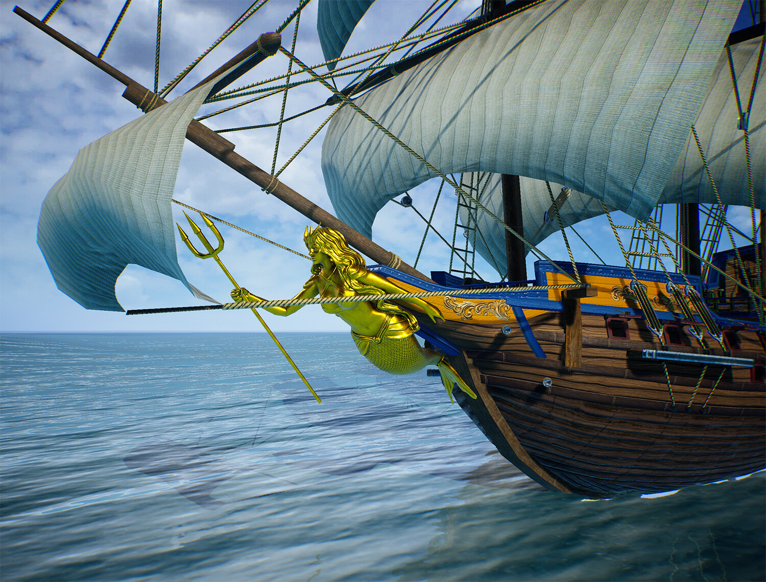 HONG SEOK CHOI - Uncharted Waters Origin - Ship FigureHead Part