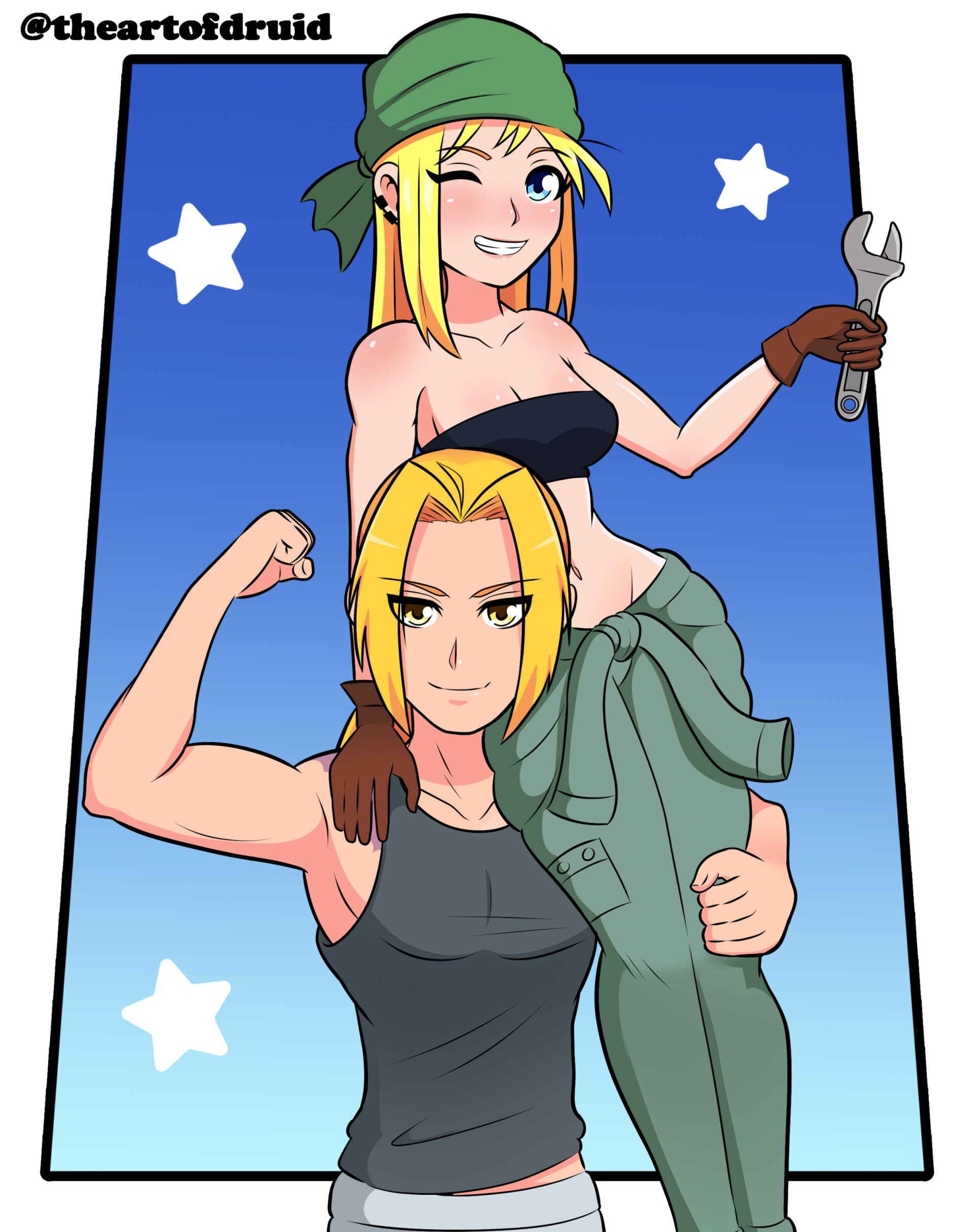 ArtStation - Edward and Winry