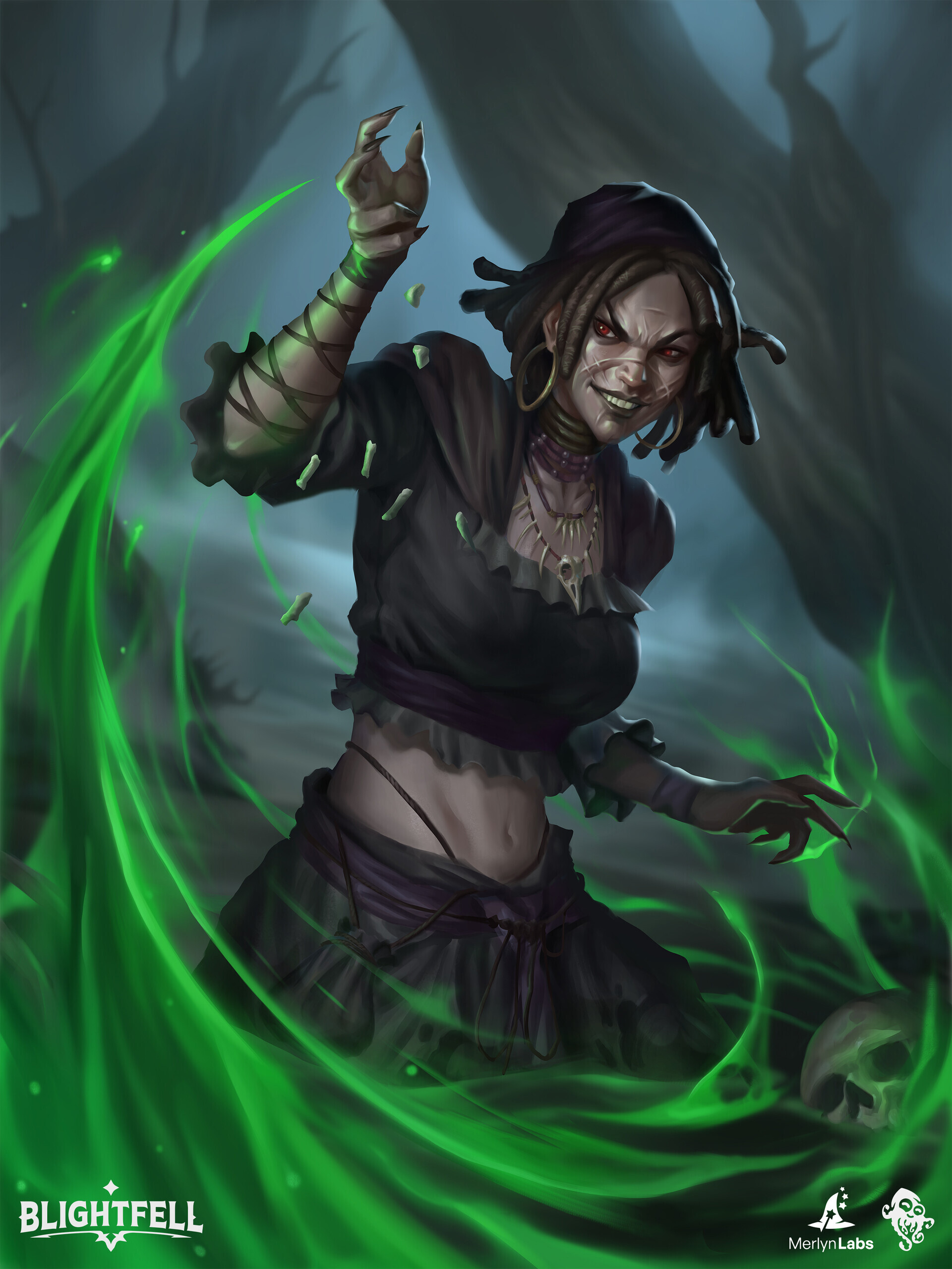 ArtStation - Bog Witch