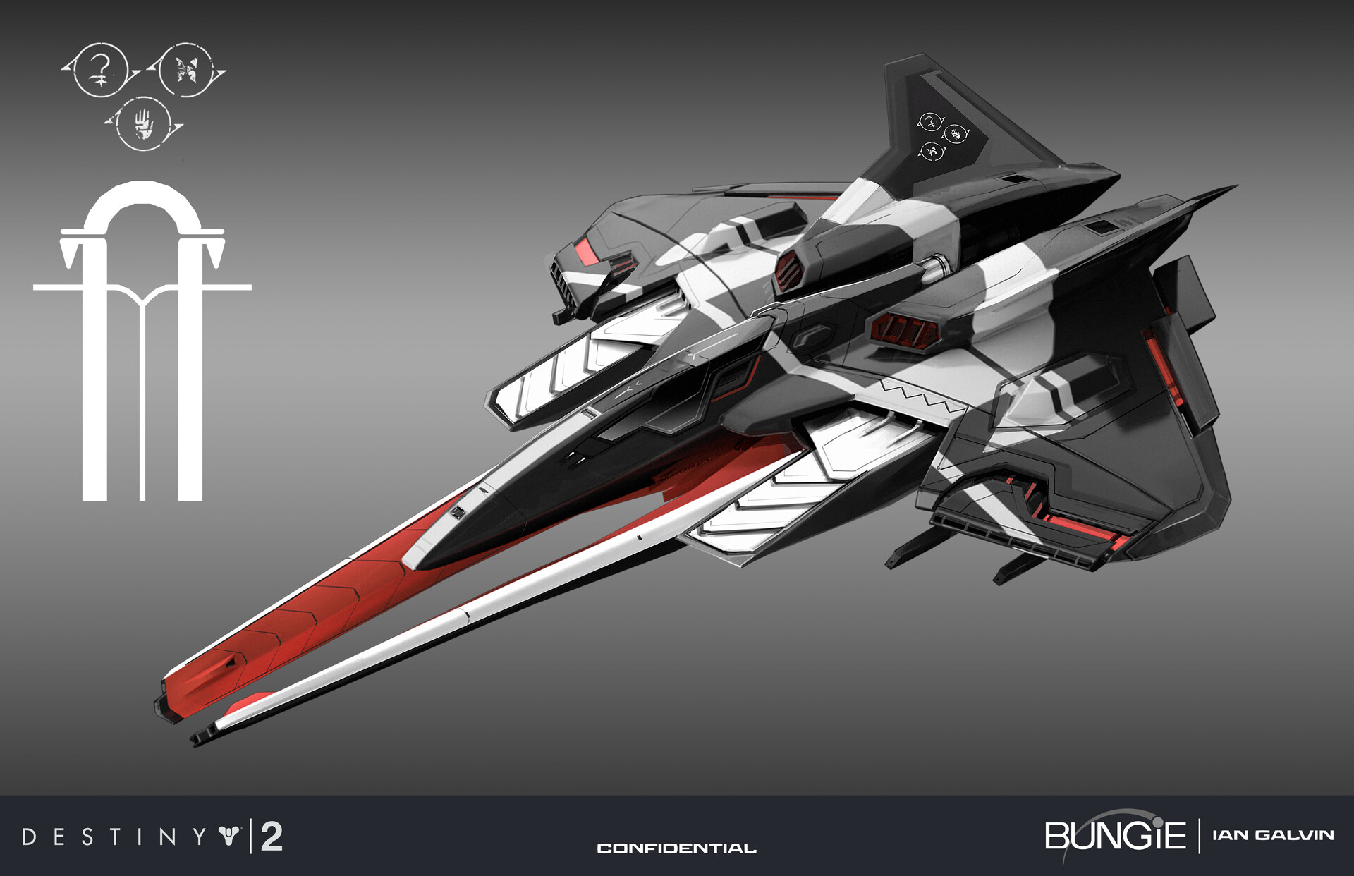 Ian Galvin - "Black Armory" Design Series for Destiny 2