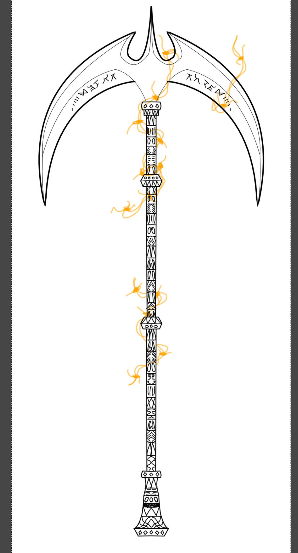 double headed scythe