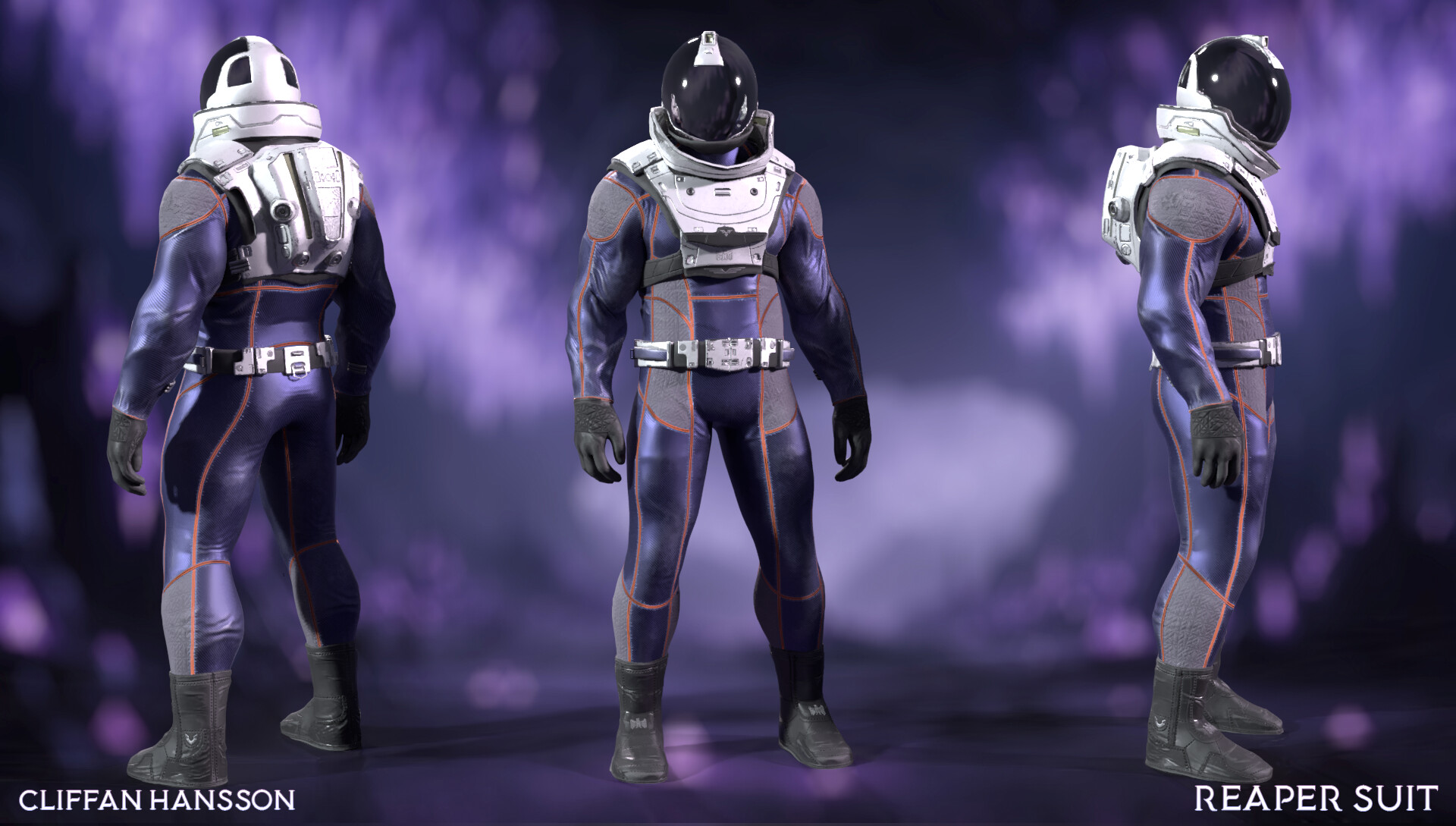 Cliffan Hansson - Reaper Suit - Modded Outfit for ARK: Survival Ascended