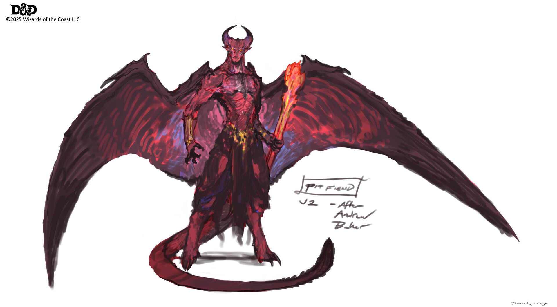 John Tedrick - Dungeons & Dragons: 2024 Monster Manual-- Concept Gallery