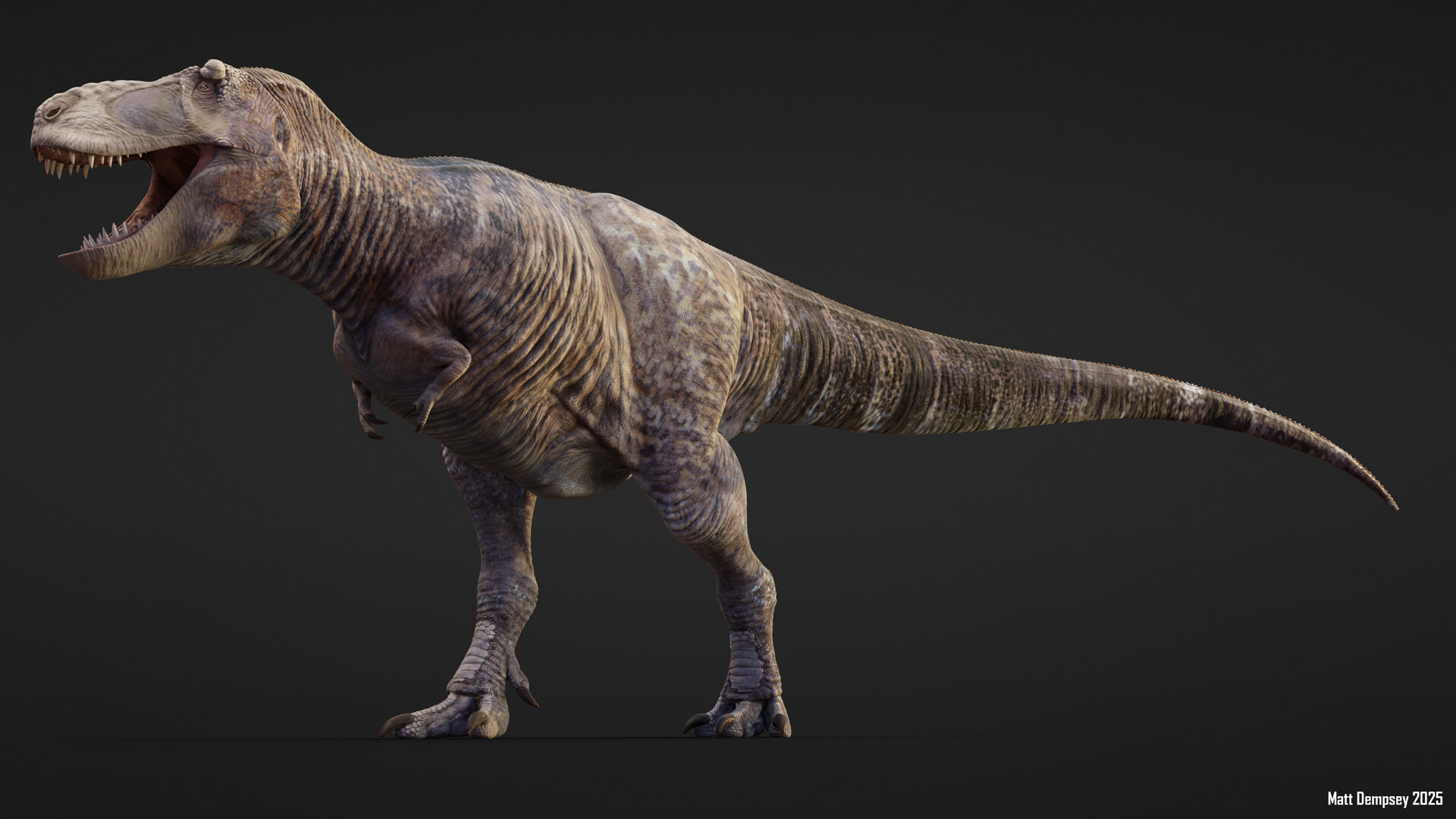ArtStation - Tyrannosaurus rex 3D model - "Big Stinky"