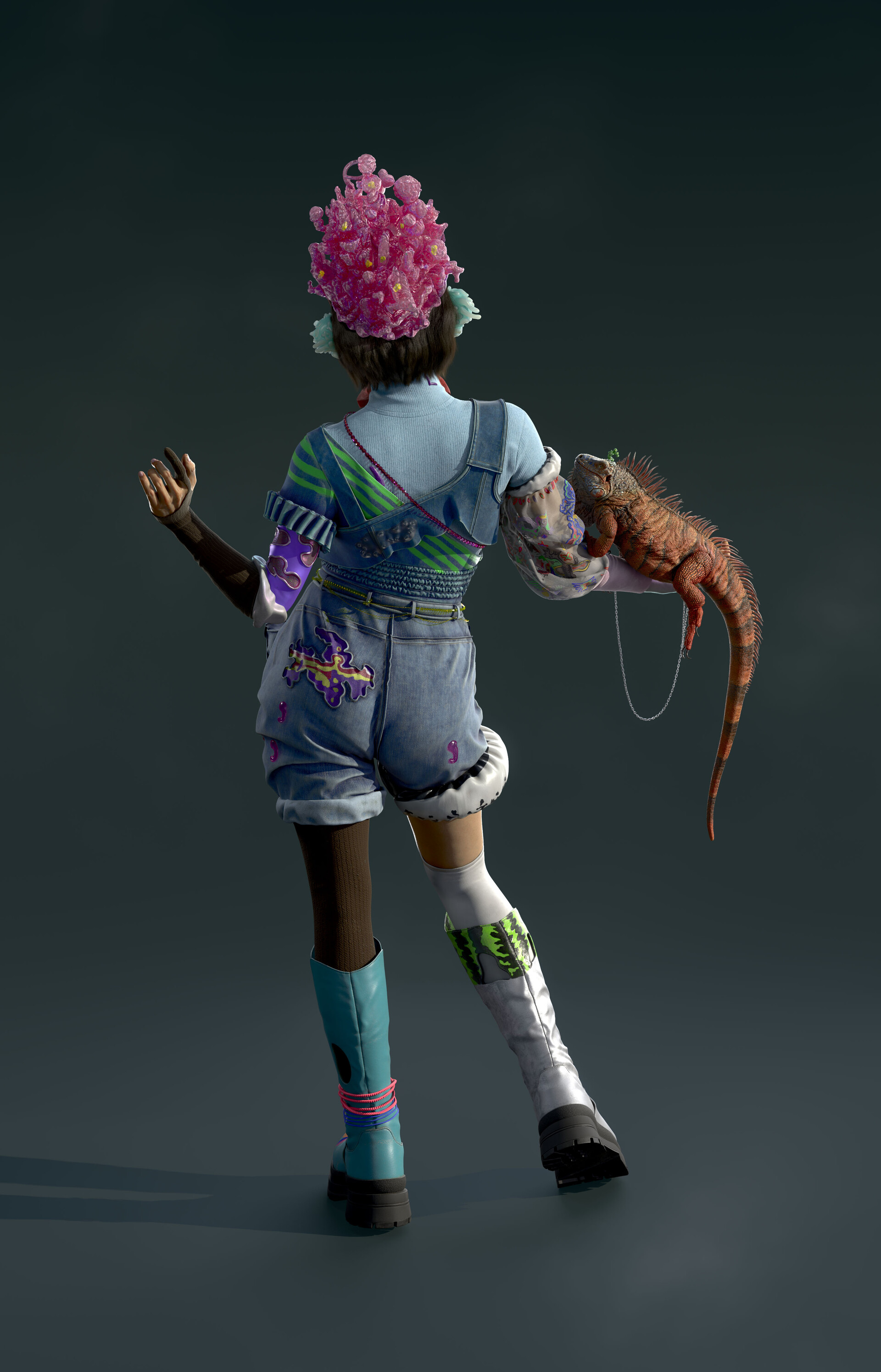 Roda Na (Hyemin Kim) - Roro Son and Iguana