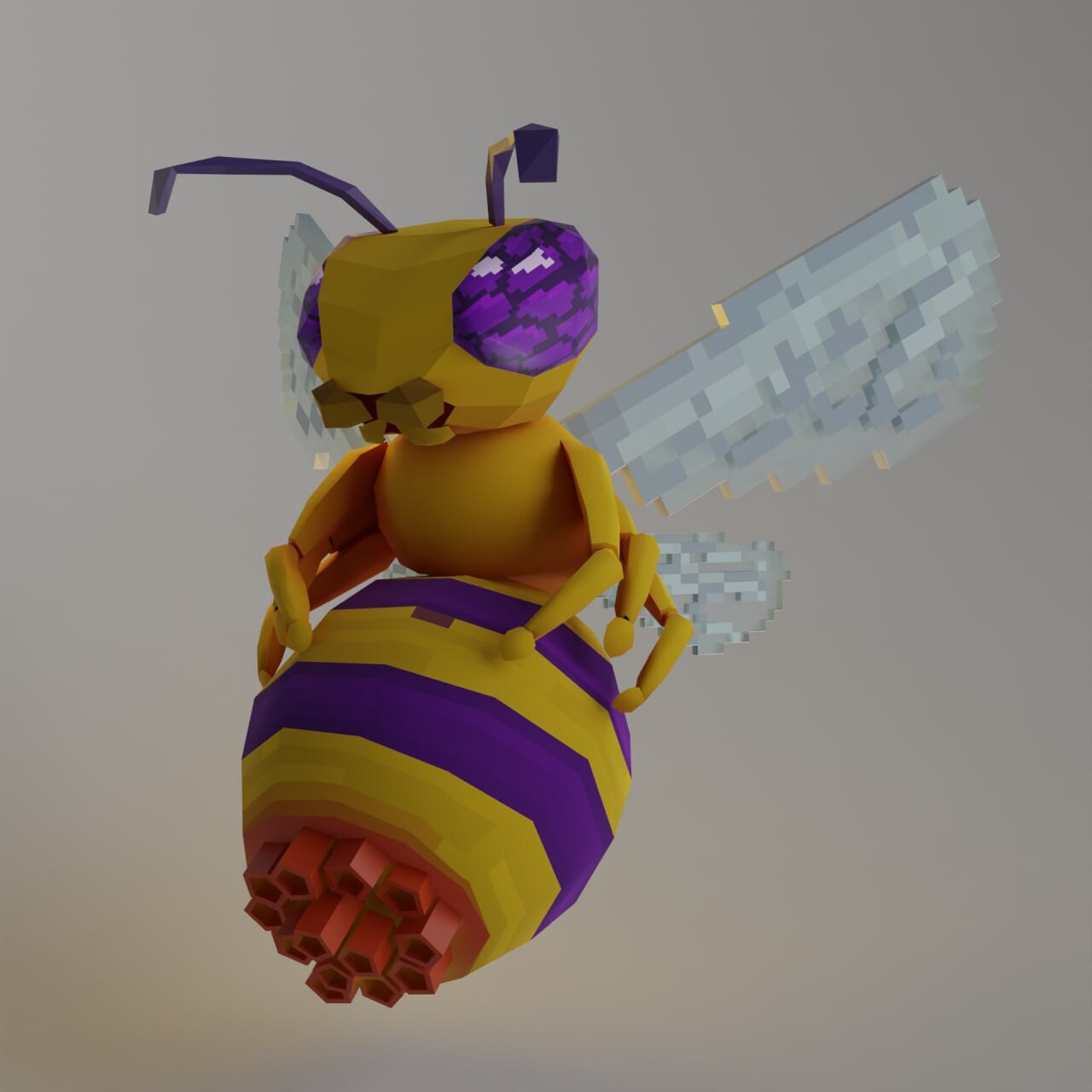 ArtStation - Terraria Queen Bee 3D